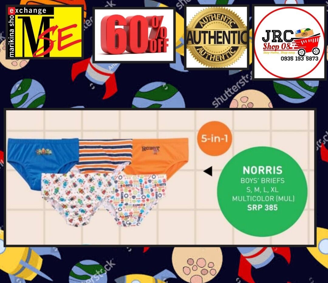Mse norris 5 in 1 boys’ brief original | Lazada PH