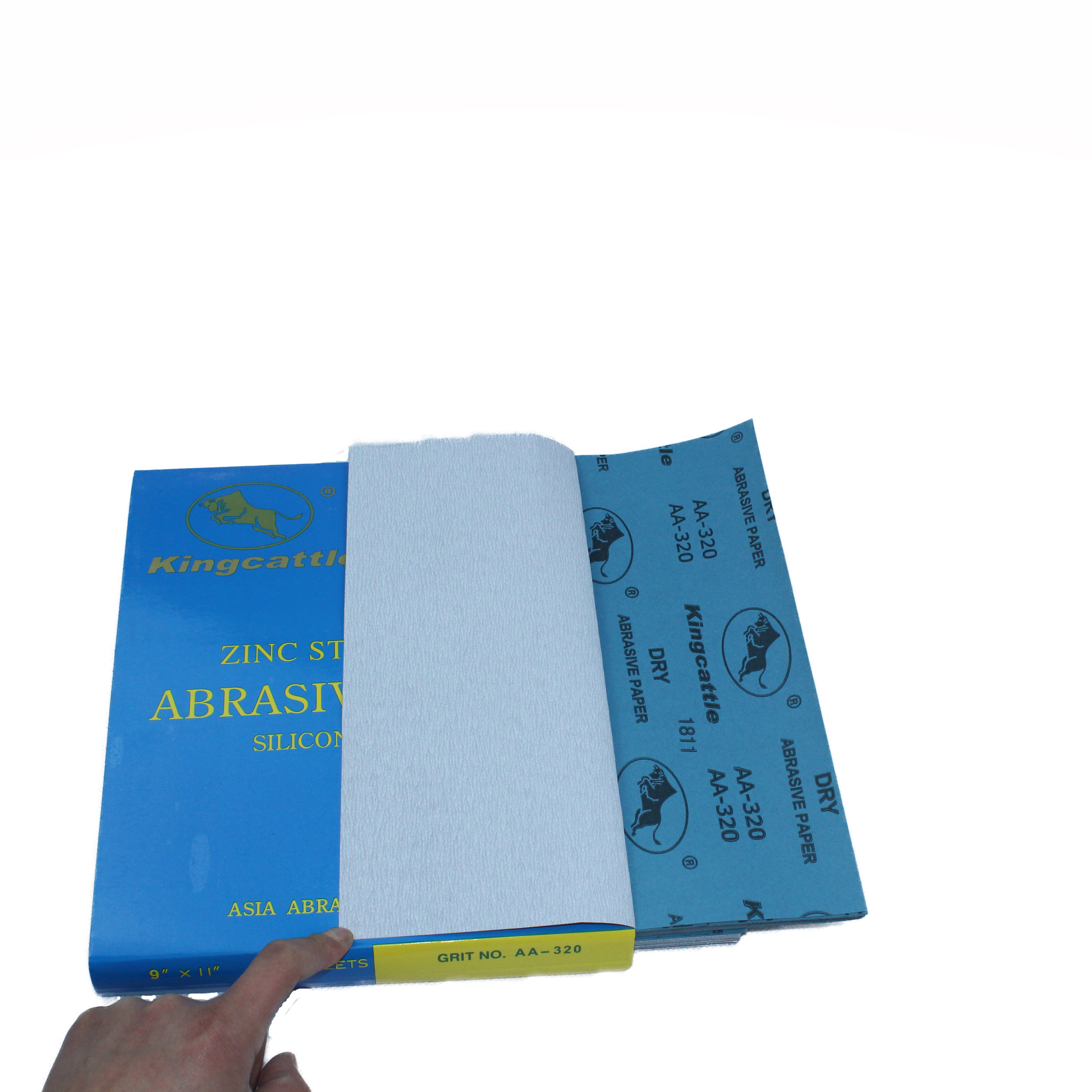 Taurus A4 Square Sandpaper Woodworking Dry Grinding White Sandpaper ...