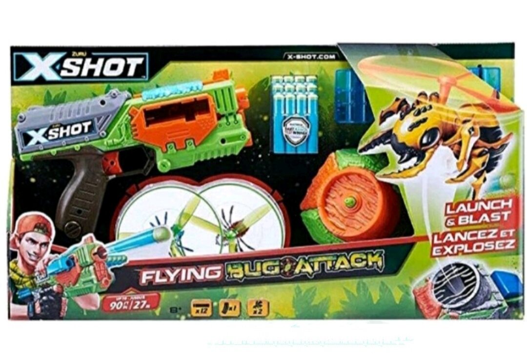 X-Shot Flying Bug Attack Nerf Blaster | Lazada PH