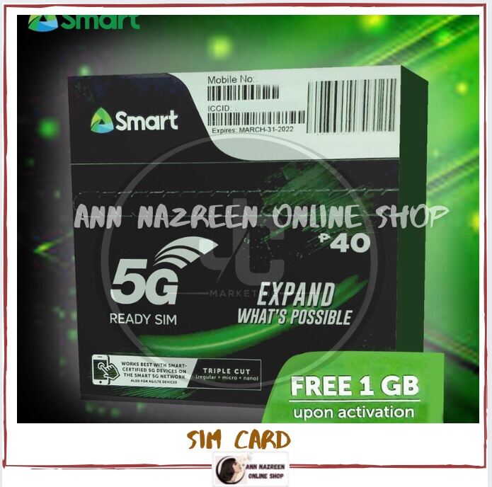 [MOBILE ] | Sim Card | Tm | TnT | Globe | Smart | 5G | | Lazada PH