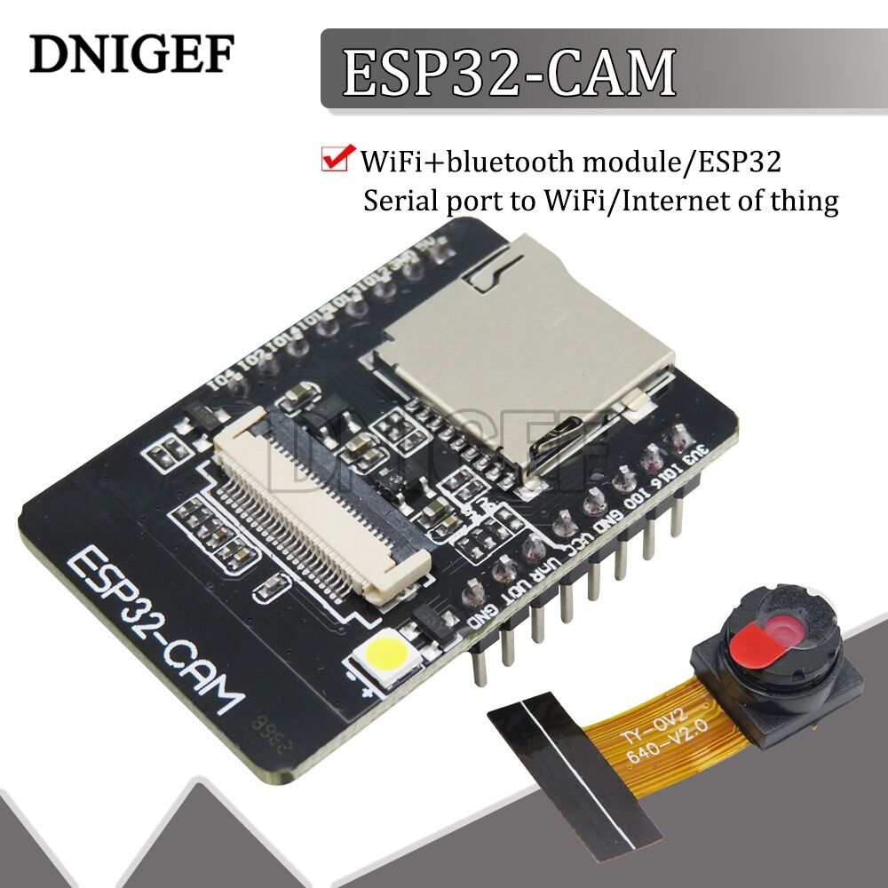 DNIGEF ESP32-CAM WiFi And Bluetooth Module ESP32-S Serial to WiFi ESP32 ...