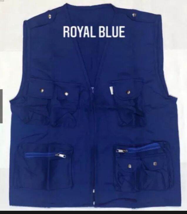 Chaleco Vest Full Pocket (Election Vest,Toda,Tanod,) Green,Blue, Black ...