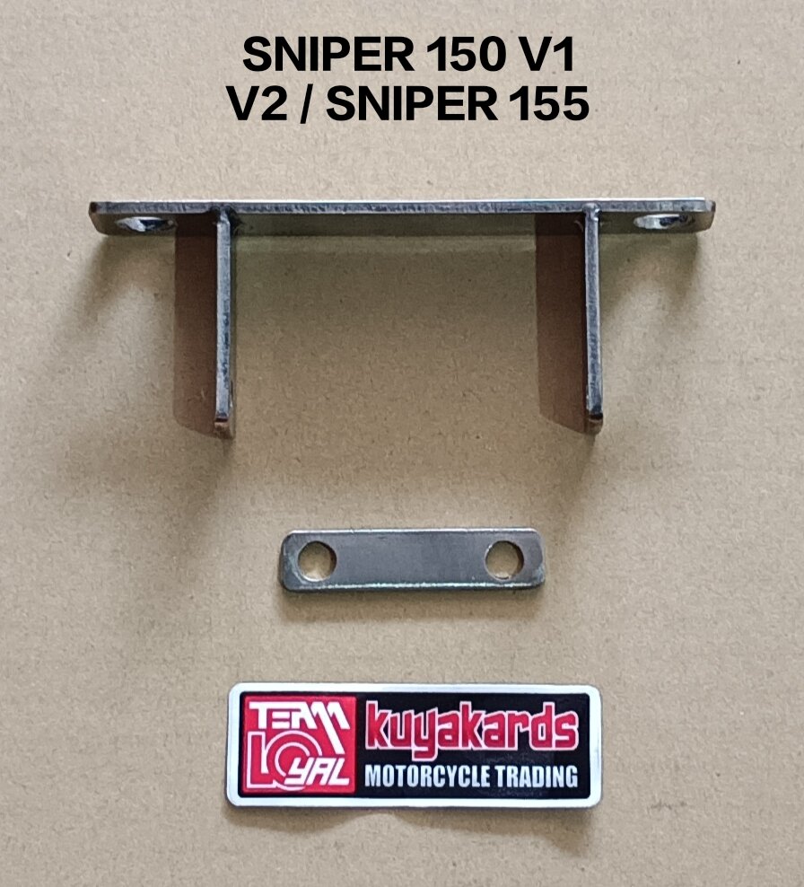 STAINLESS T-POST BRACKET SNIPER 150 V1 V2/SNIPER 155 | Lazada PH
