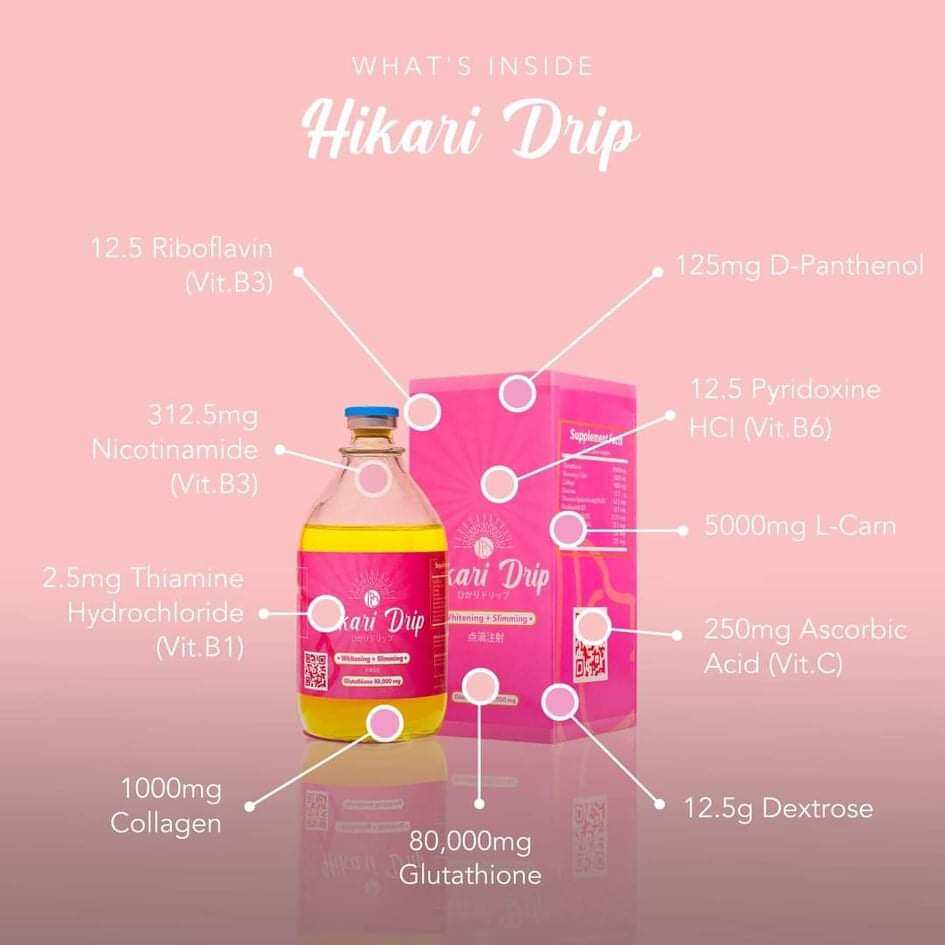 Hikari drip Product - IV Cocktail Authentic Made in Japan with free ...