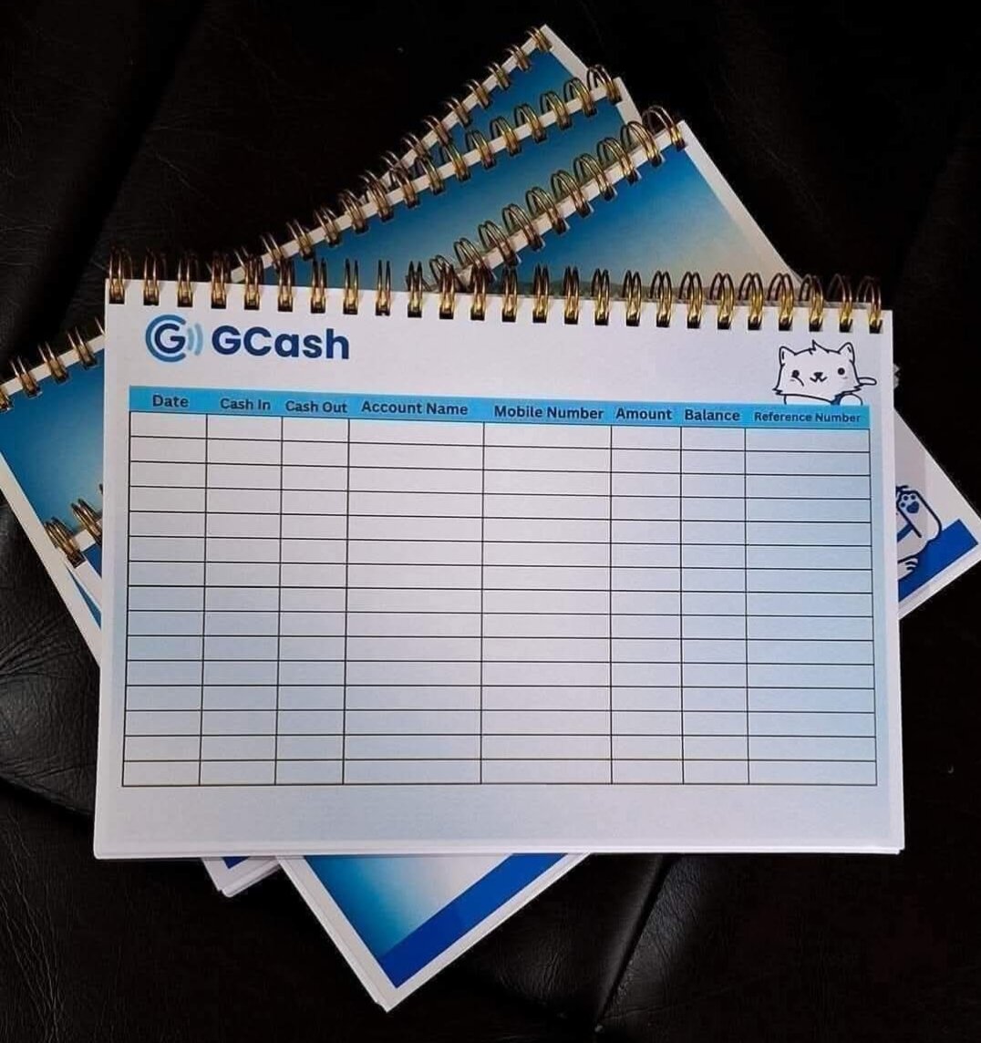 Gcash Transaction Record Book A5 size 50 & 100 leaves | Lazada PH