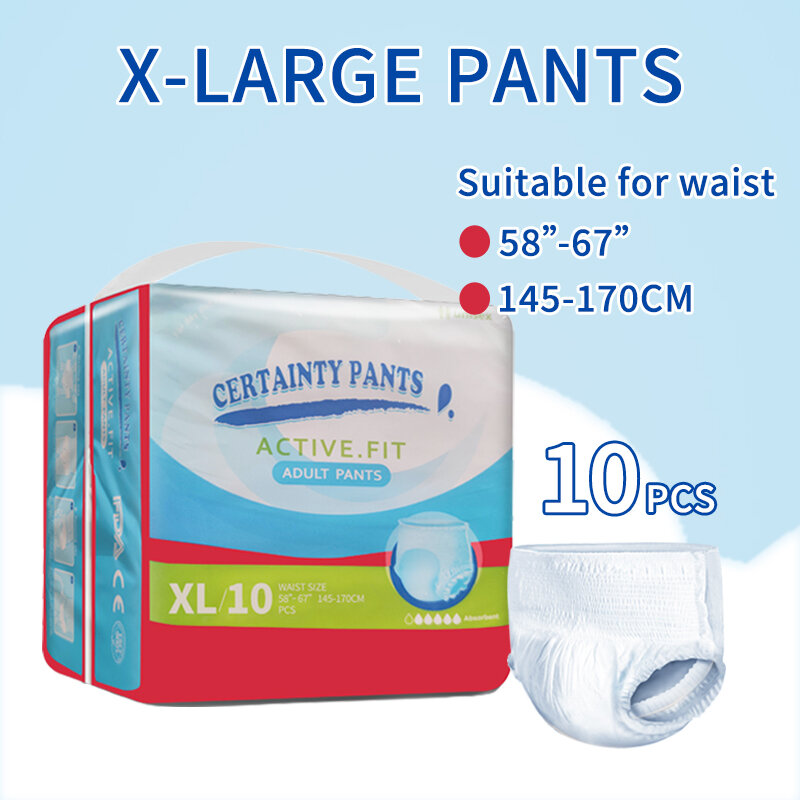 Adult Dlaper Pull-ups Pants DIsposable Dlapers Care Adult Dlapers For ...