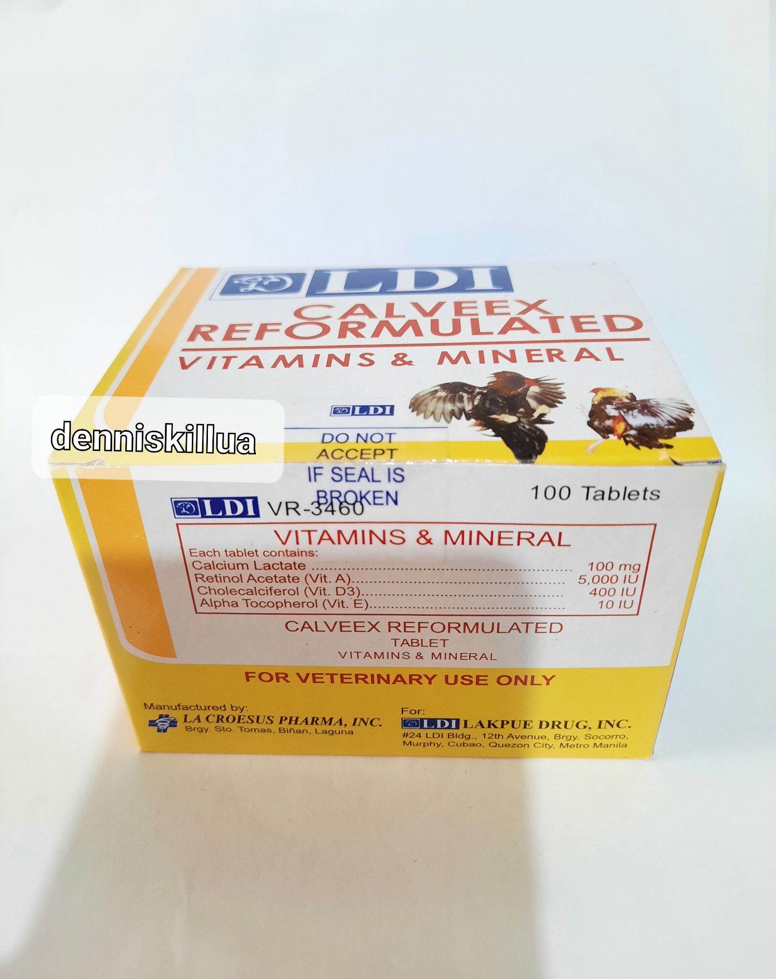 CALVEX FORMULATED 100 TABLETS | Lazada PH