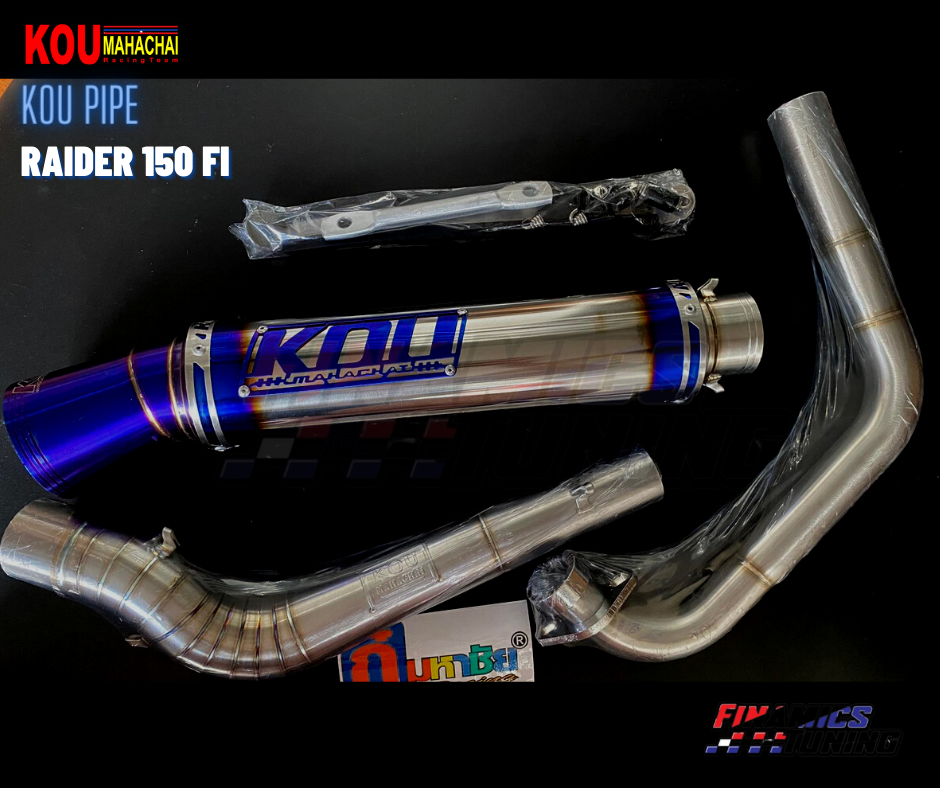 KOU OPEN PIPE FOR SUZUKI RAIDER 150 FI | Lazada PH