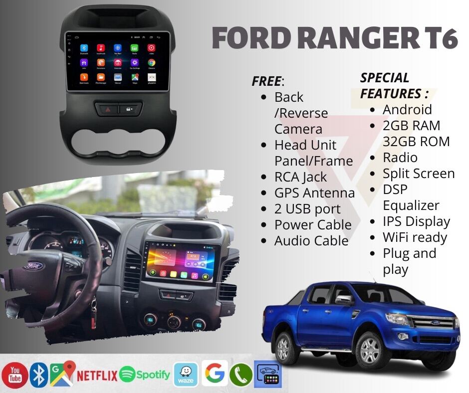 ASTRAL FORD RANGER T7 2016-2020 Astra Android Head Unit | Lazada PH