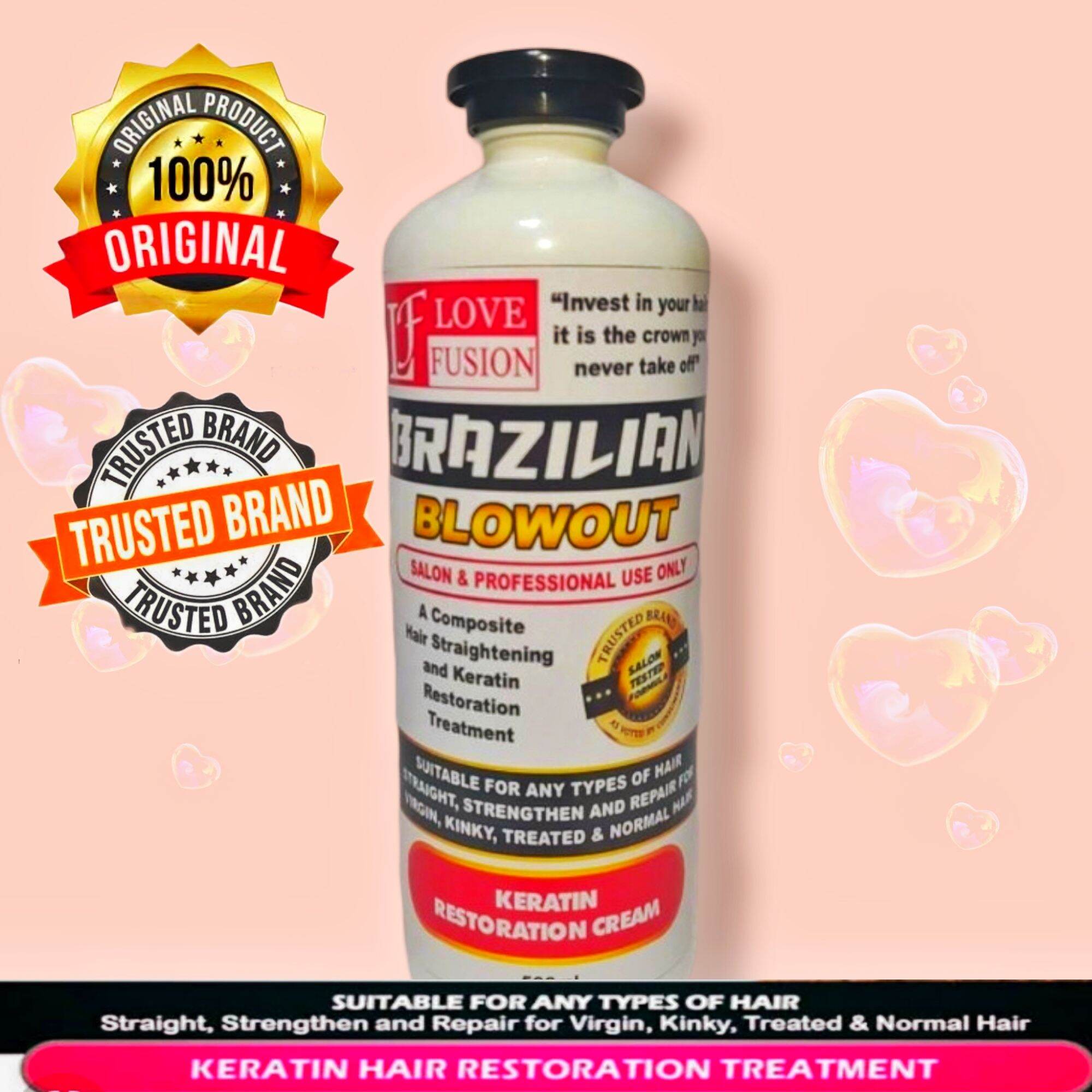 LITER LOVE FUSION BRAZILIAN BLOWOUT RESTORATION TREATMENT. | Lazada PH