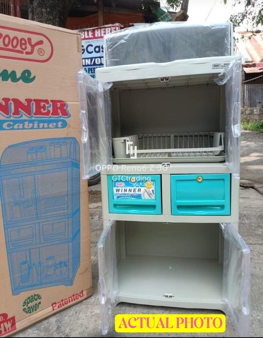 COD ZOOEY HOME WINNER DISH CABINET | Lazada PH