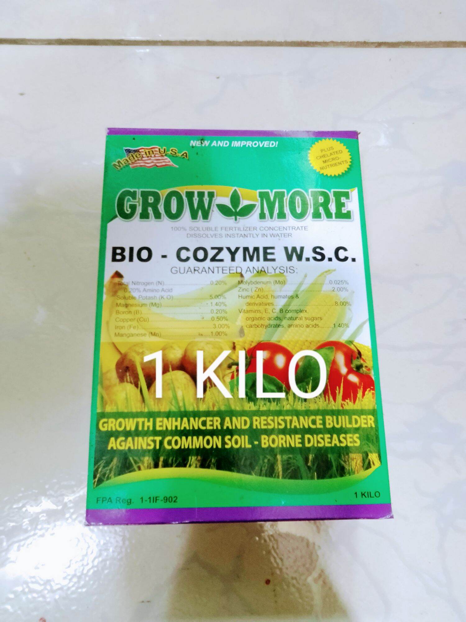 BIO-COZYME W.S.G.SOLUBLE FERTILIZER(KILO)BY SAGREX | Lazada PH