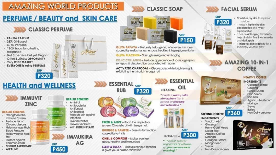 Shop online with Ardeur De France Dasma City Botique now! Visit Ardeur ...