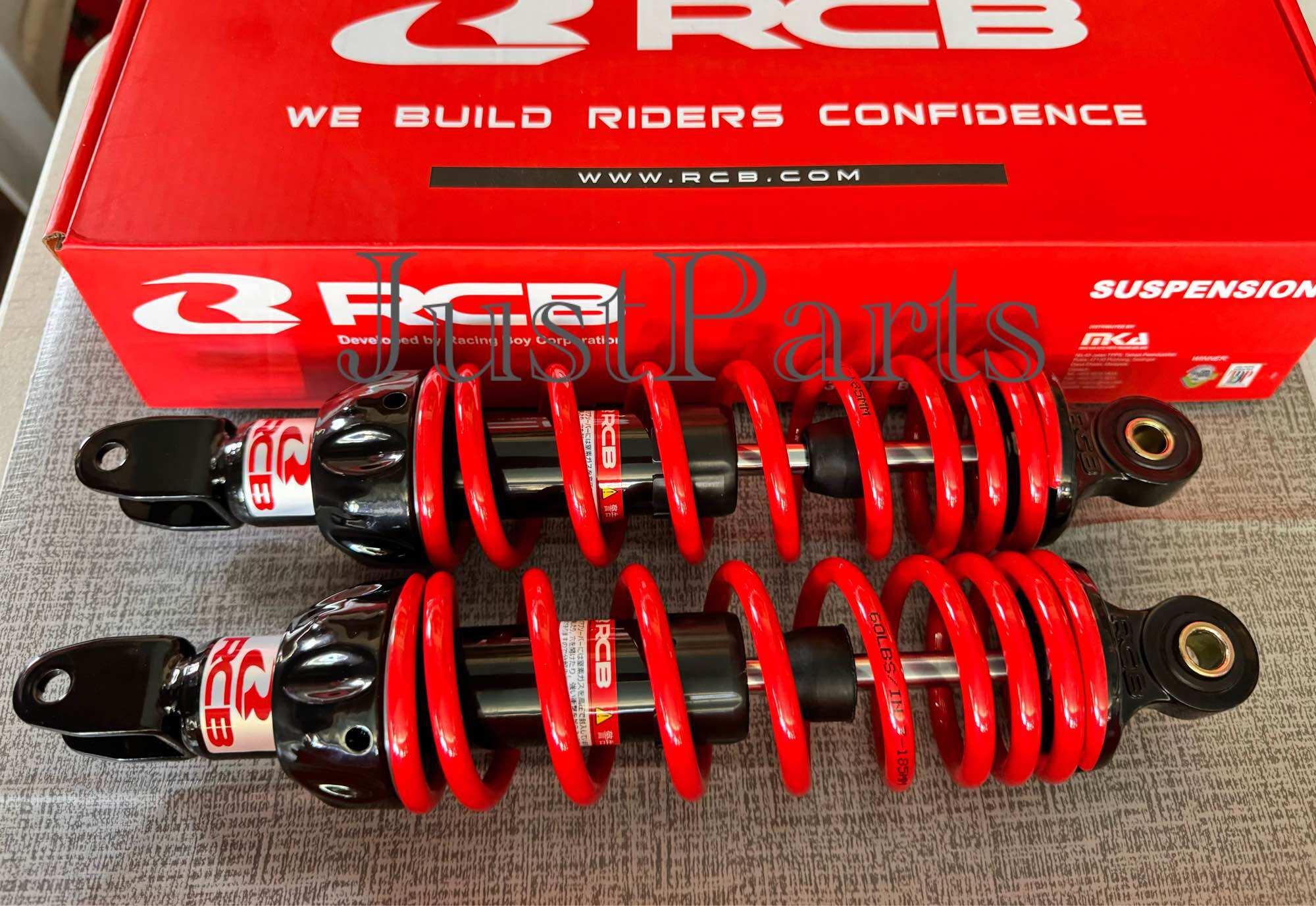 RCB A2 Series Dual Shock Absorber NMAX V1 V2, Aerox V1 V2 305mm | Lazada PH