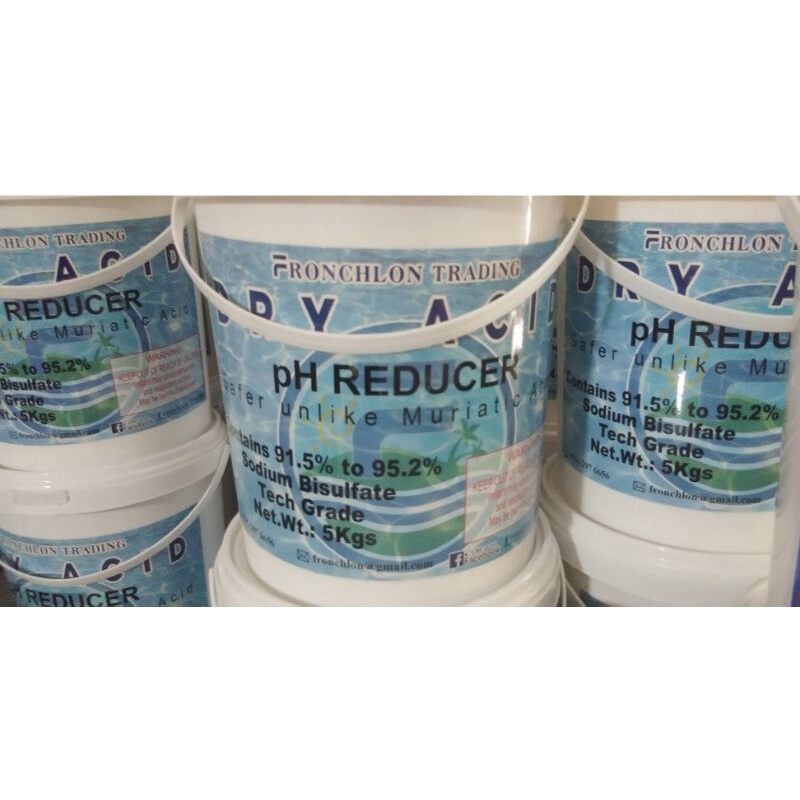 dry acid ph reducer 5kilos in pail( minimum 3 pail per order) | Lazada PH