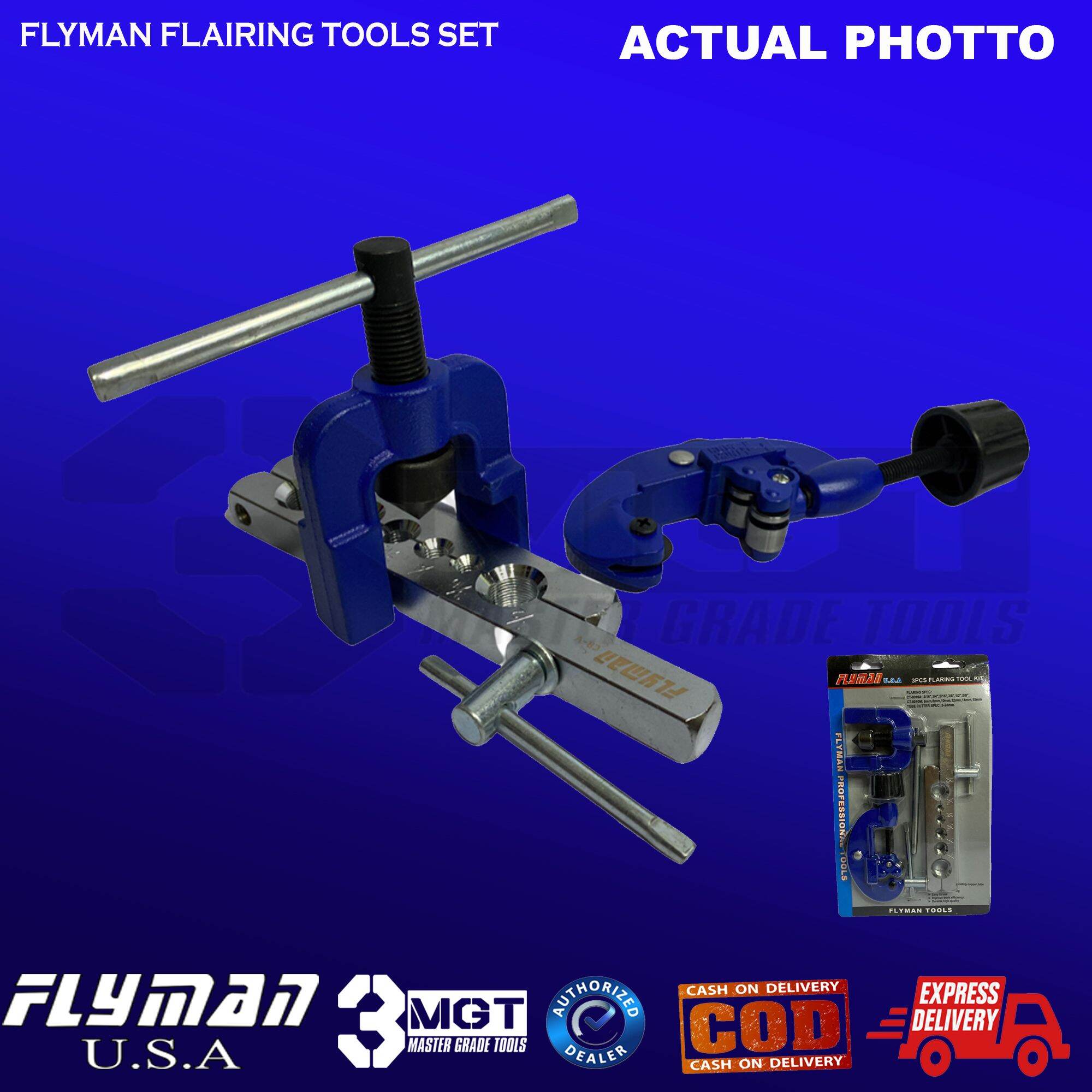 3mgt Trading Flyman USA 3 Pcs. Flaring Tool Set | Lazada PH
