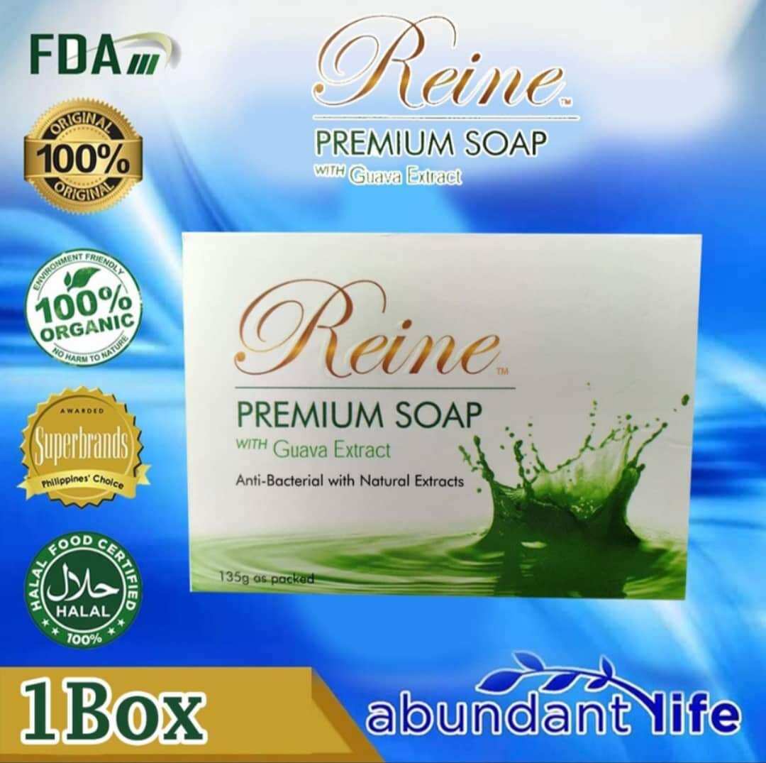 Reine Premium Soap with Guava Extract (1 box) Quantumin Plus Product ...