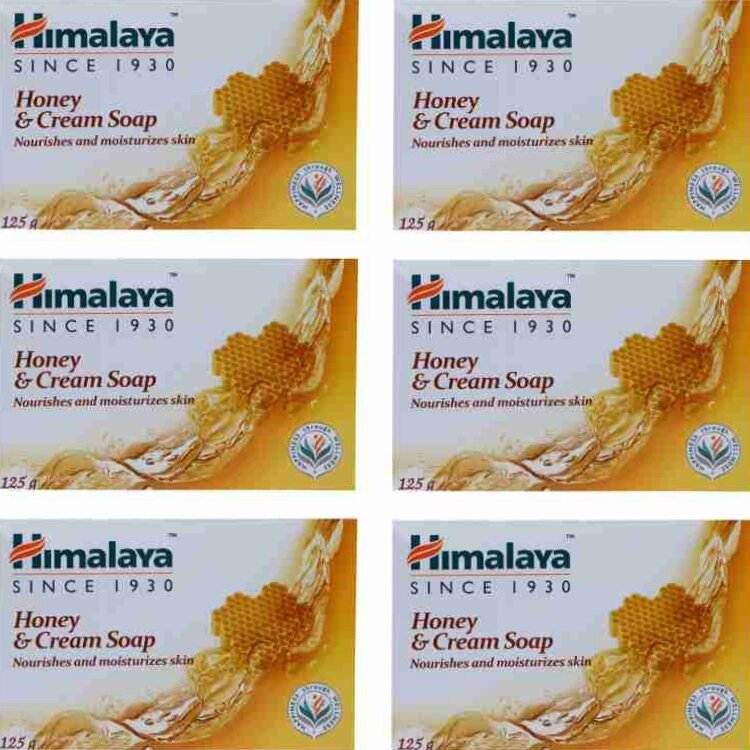 HIMALAYA Soap Cream & Honey 6x 125g. 🇦🇪 𝘼𝙐𝙏𝙃𝙀𝙉𝙏𝙄𝘾 𝙁𝙍𝙊𝙈 𝘿𝙐𝘽𝘼𝙄 100% ...