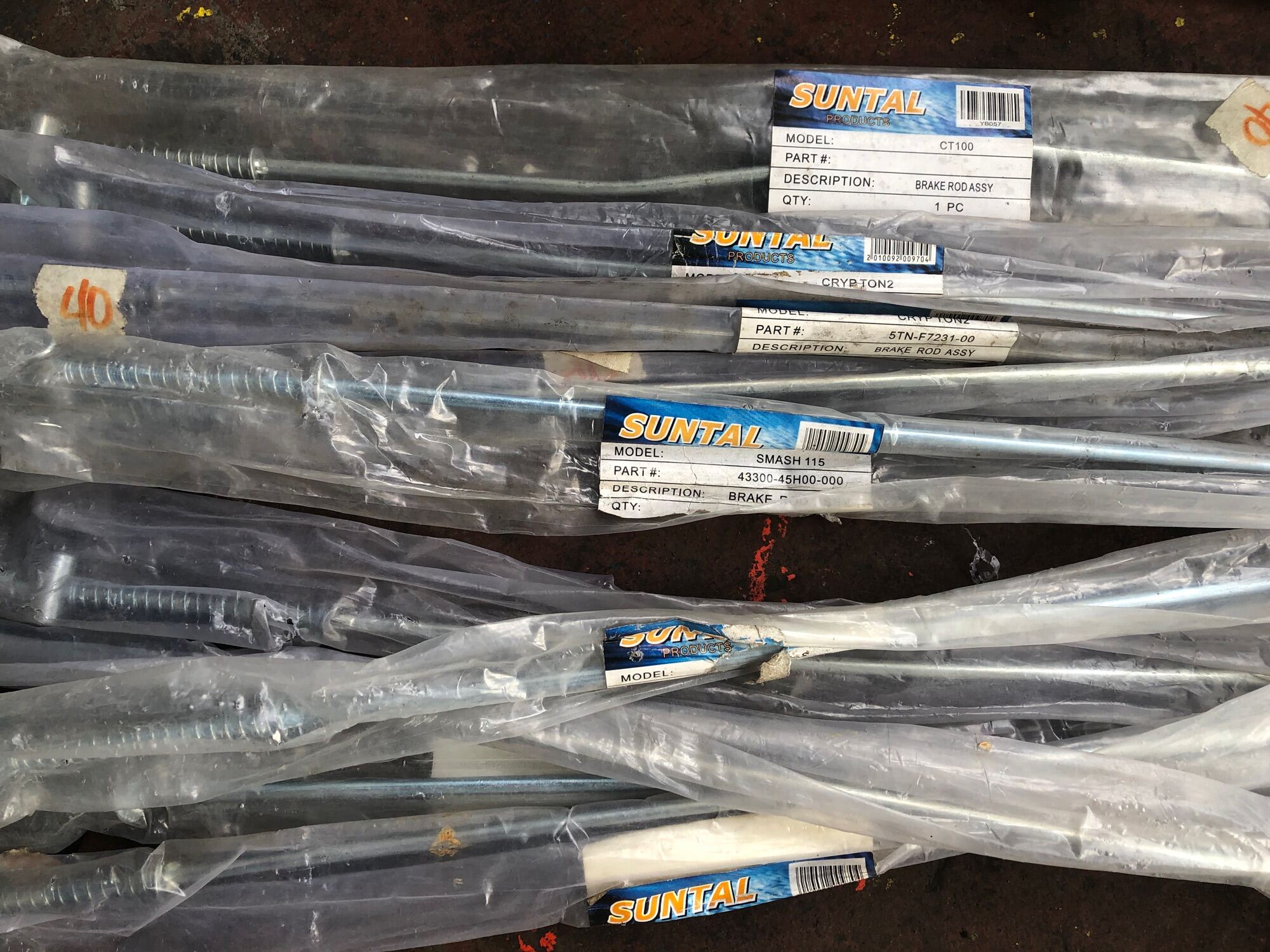 BRAKE ROD ASSY FOR XRM, DT125, CT100, SMASH115, CRYPTON | Lazada PH