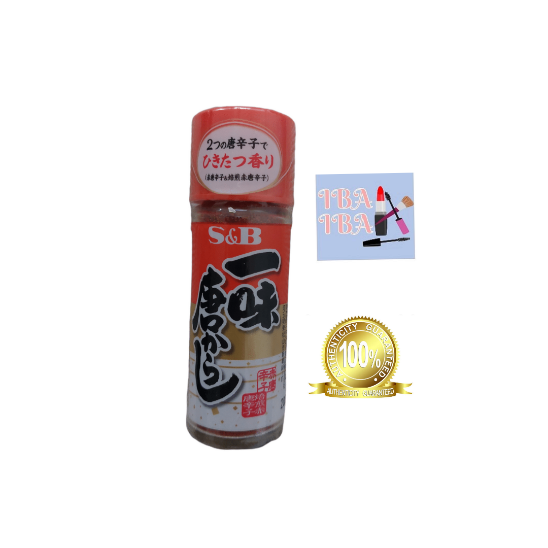 S&B Ichimi Togarashi Japanese Chili Powder | Lazada PH