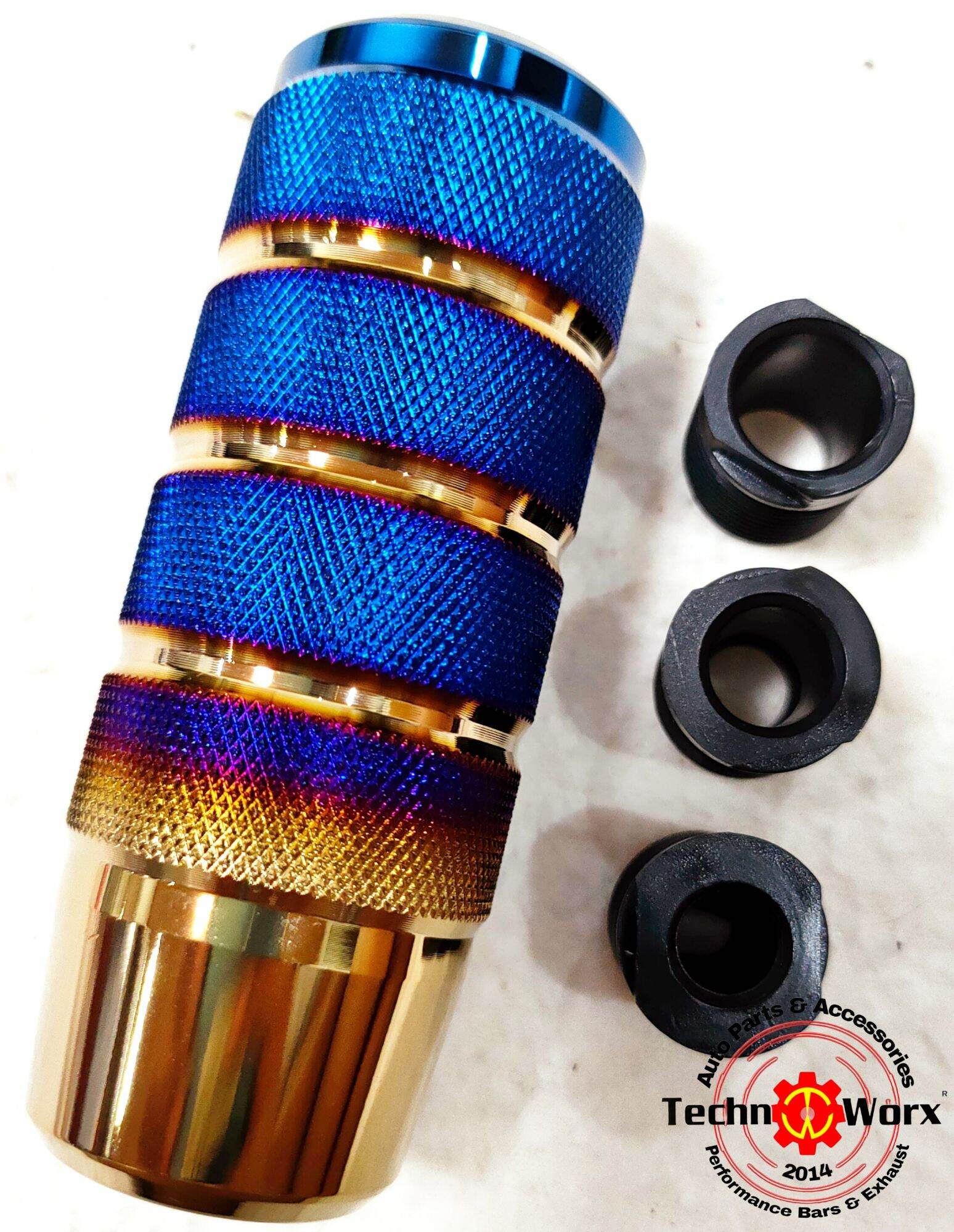 8cm JDM Bride Nos Shift Knob Matte Titanium burnt JDM Manual shifter ...