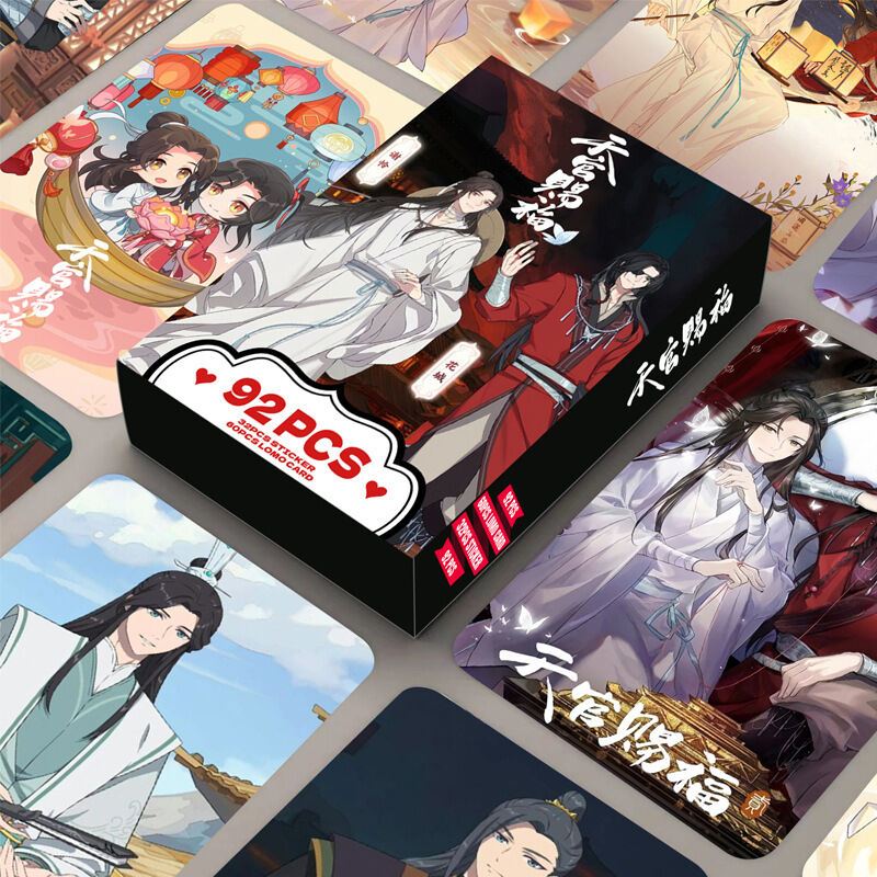 【ALLGOOD】92pcs Heaven Official's Blessing Laser Lomo Card Tian Guan Ci ...