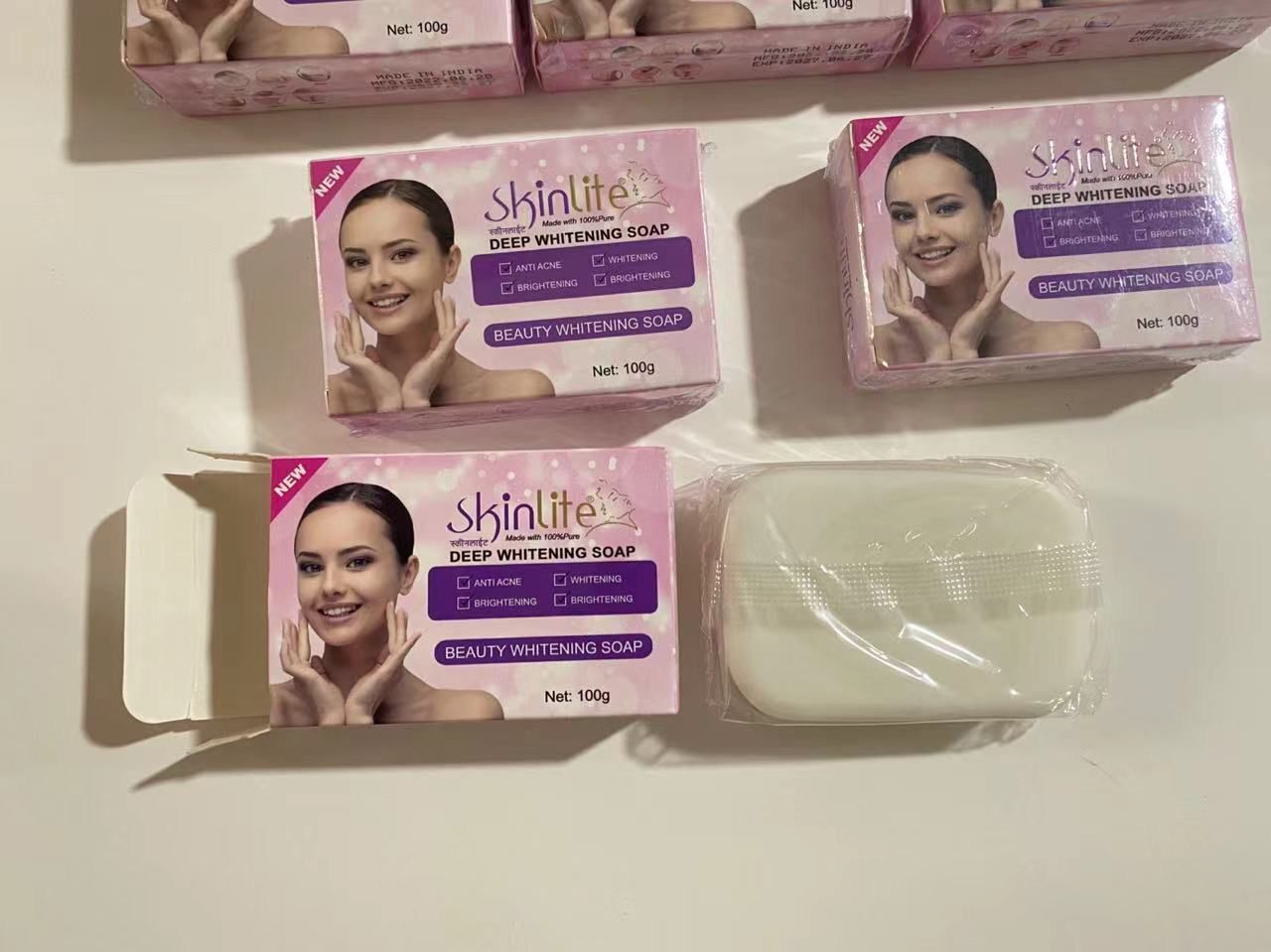 Skinlite Cream Complete Set ( tube, tub, foam wash ,soap and lotion ...