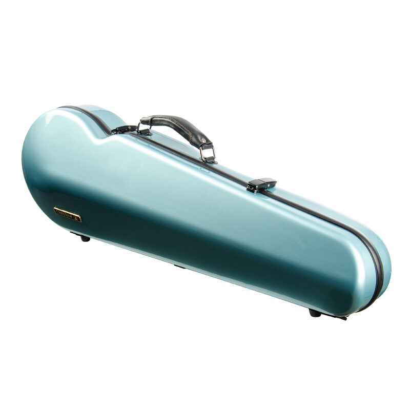 Violin Box Lake Blue Violin Case FRP Ultra-Light 4/133.33cm-Inch ...
