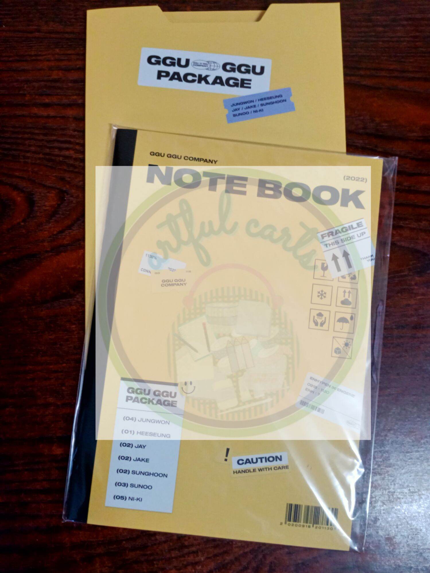 ENHYPEN GGU GGU 2022 PHOTO CARDS | Lazada PH