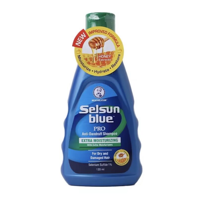Selsun Blue Extra Moisturizing Anti-Dandruff Shampoo 120ml | Lazada PH