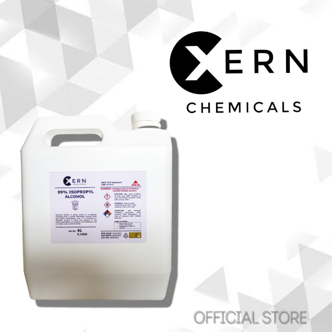 99% Pure Isopropyl Alcohol / IPA / Industrial Solvent 4L | Lazada PH