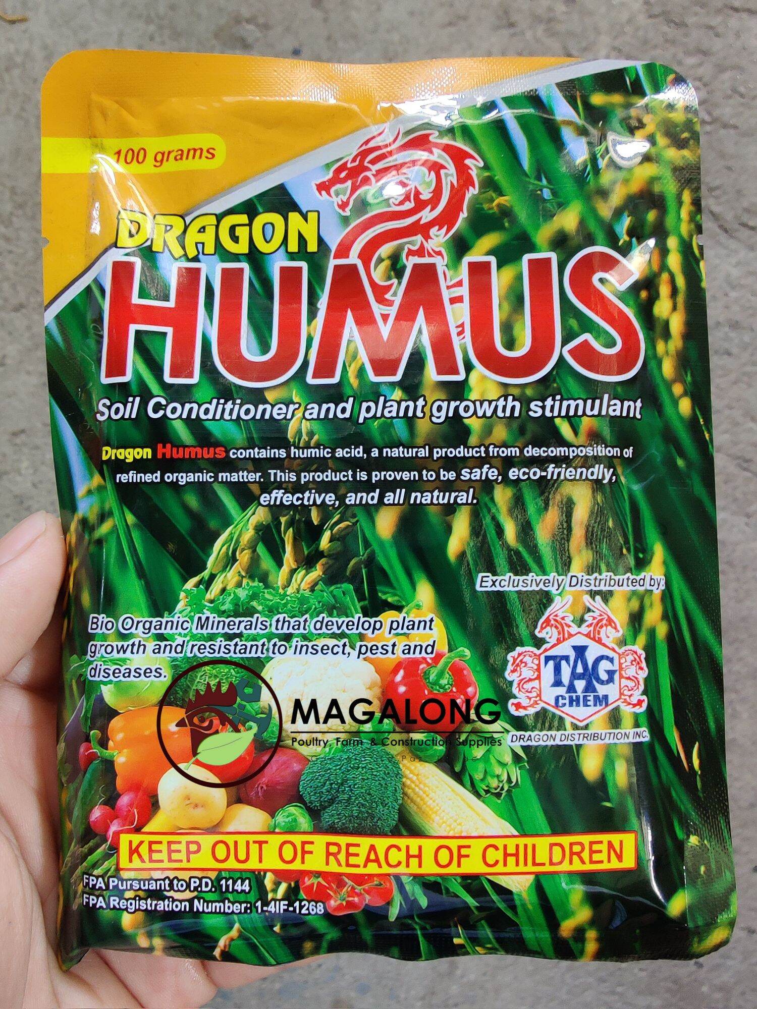 DRAGON HUMUS - SOIL CONDITIONER AND PLANT GROWTH STIMULANT - ORGANIC ...