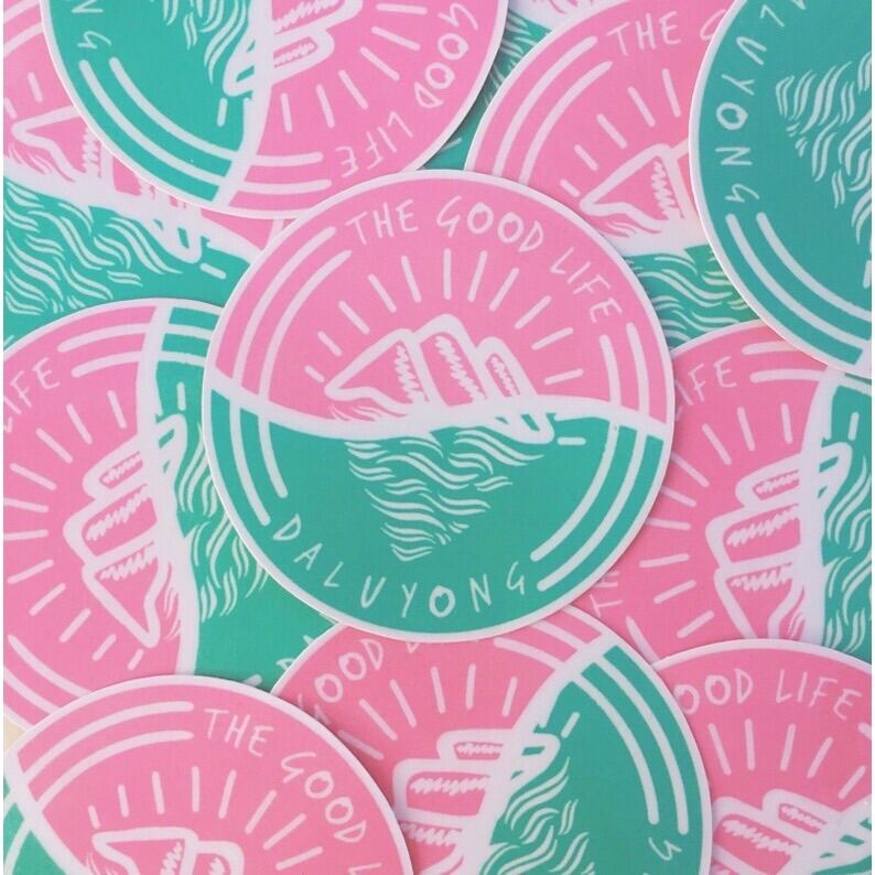Daluyong The Good Life sticker (individual) | Lazada PH