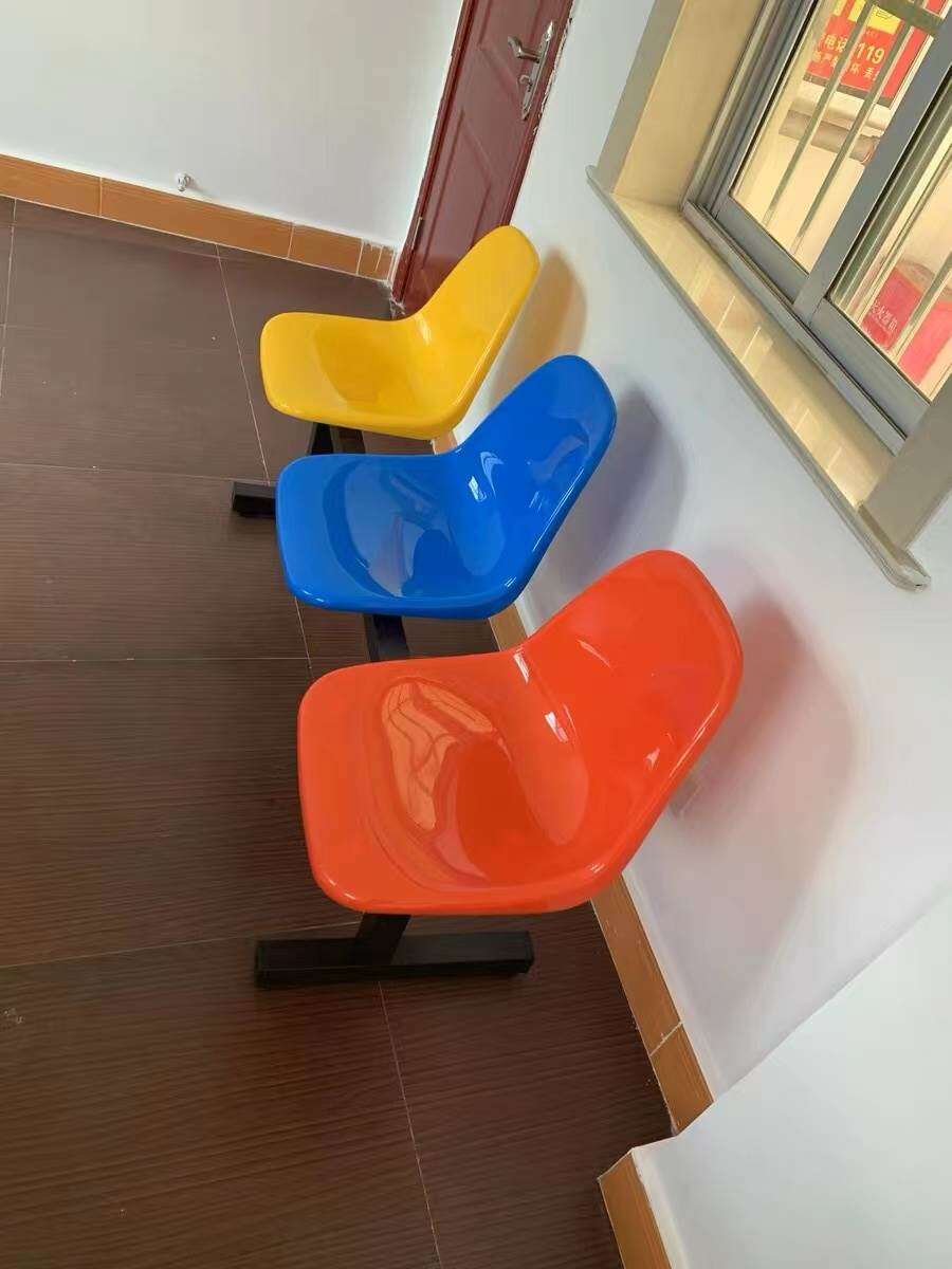 Leisure Row Chair Plastic Rest Seat Outdoor Basketball Court Hospital ...