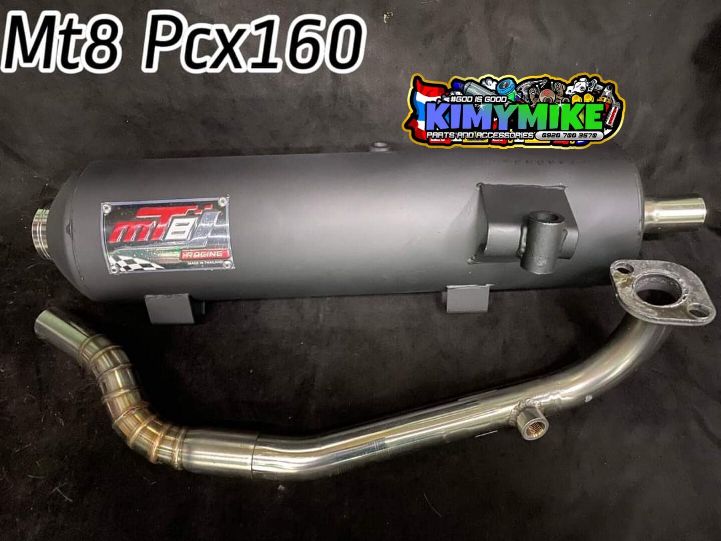 mt8 for pcx 160. (elbow and muffler) | Lazada PH
