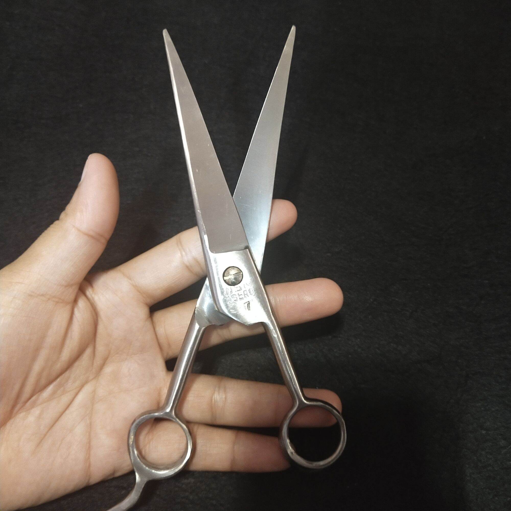 ORIGINAL PURE ASERO TABACO MADE BARBER SCISSOR SIZE 7" | Lazada PH