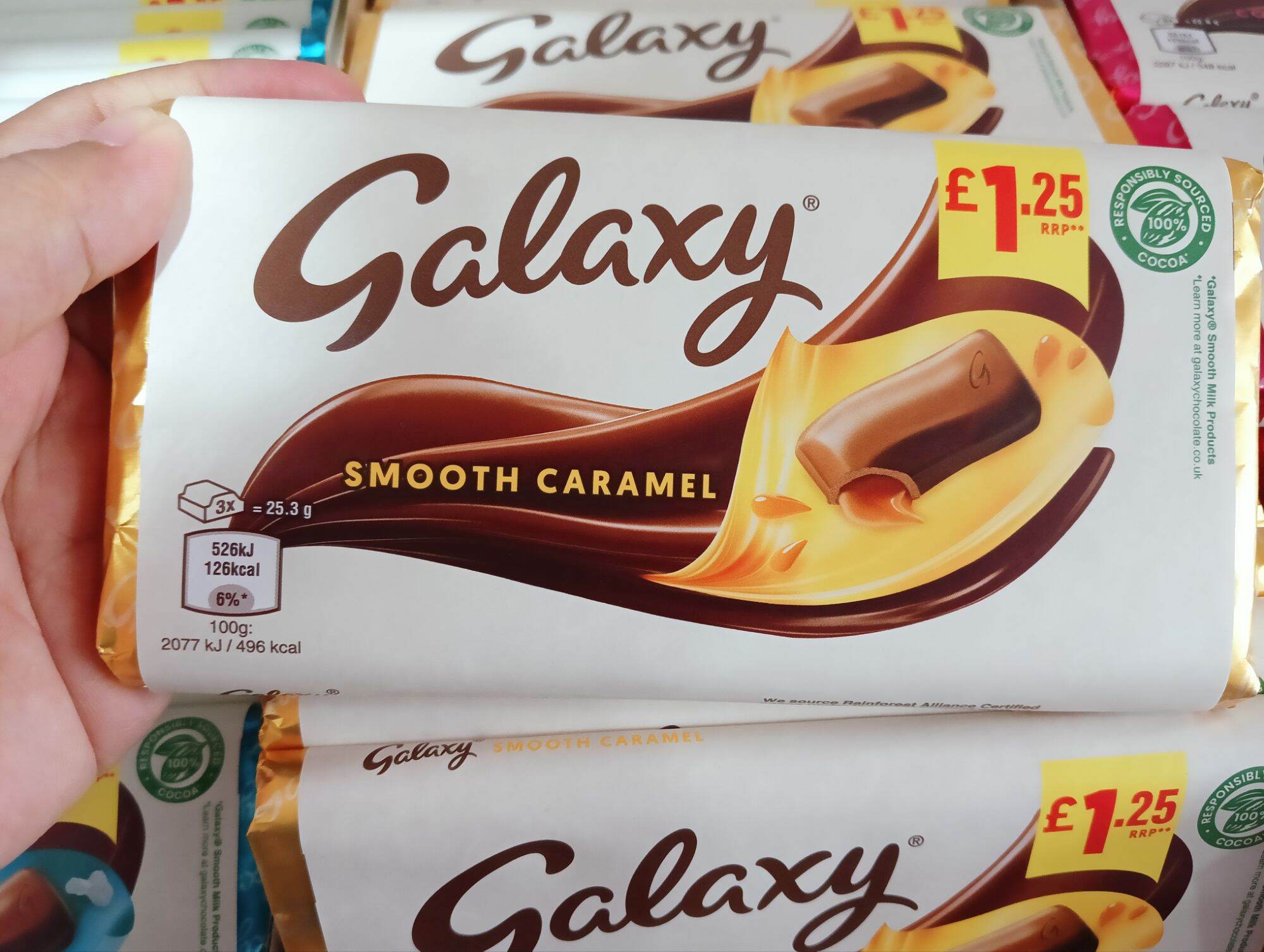 Galaxy Chocolate bar 100g with different flavors | Lazada PH