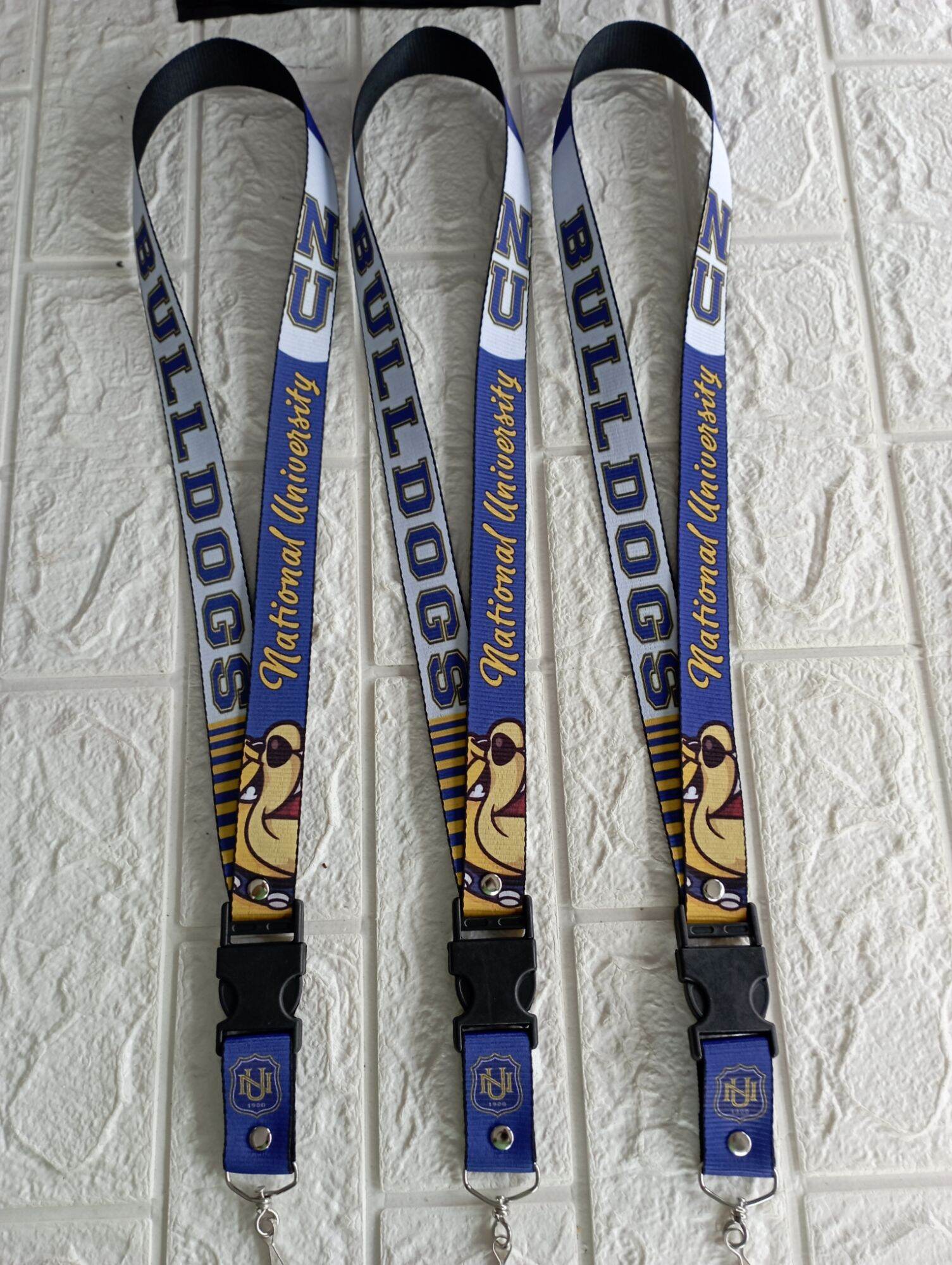 NU BULLDOGS DESIGN ID LACE LANYARD( NATIONAL UNIVERSITY) | Lazada PH