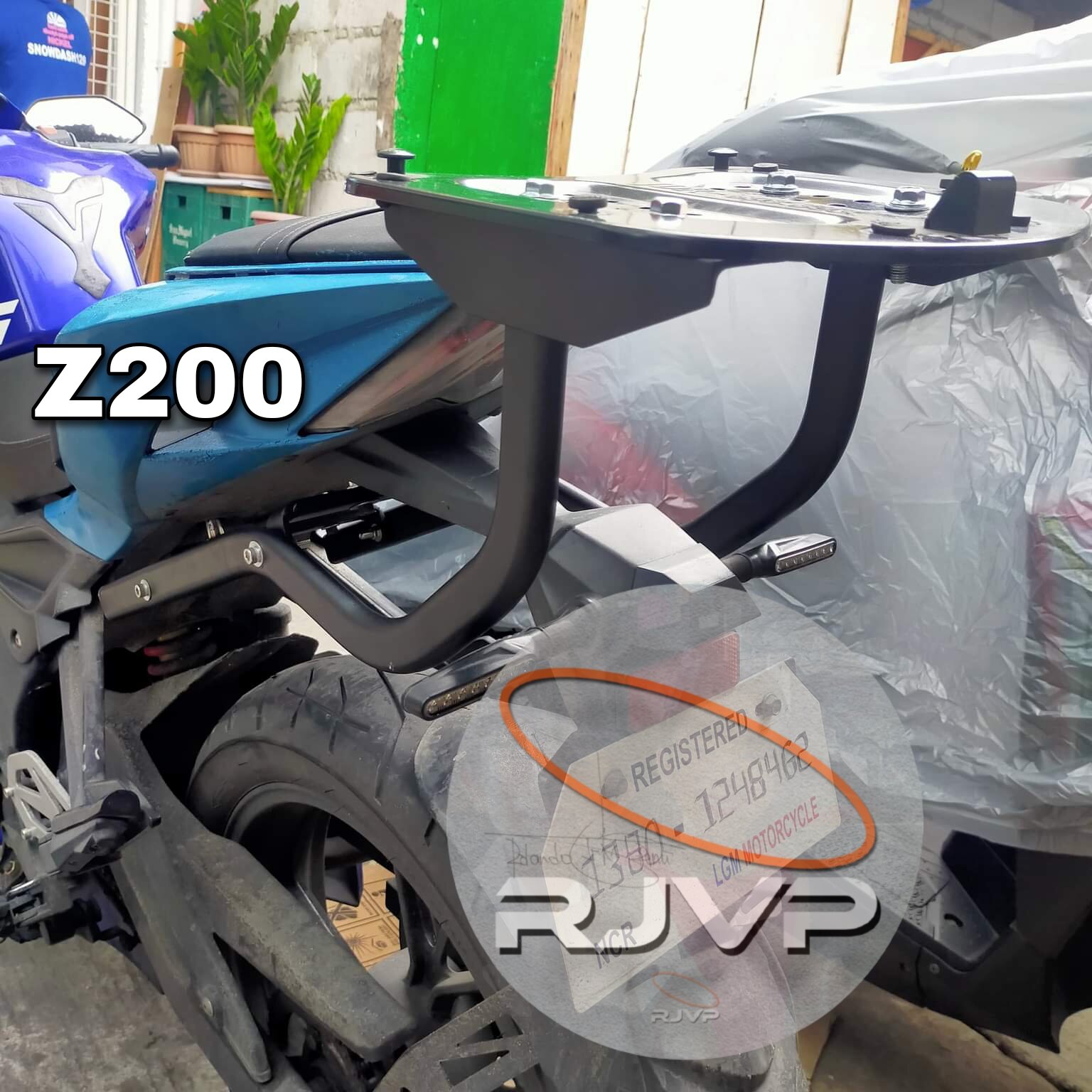 Motorstar Z200 R/S/X, GPR250 HRV Bracket Heavy Duty Bracket Steel Black ...