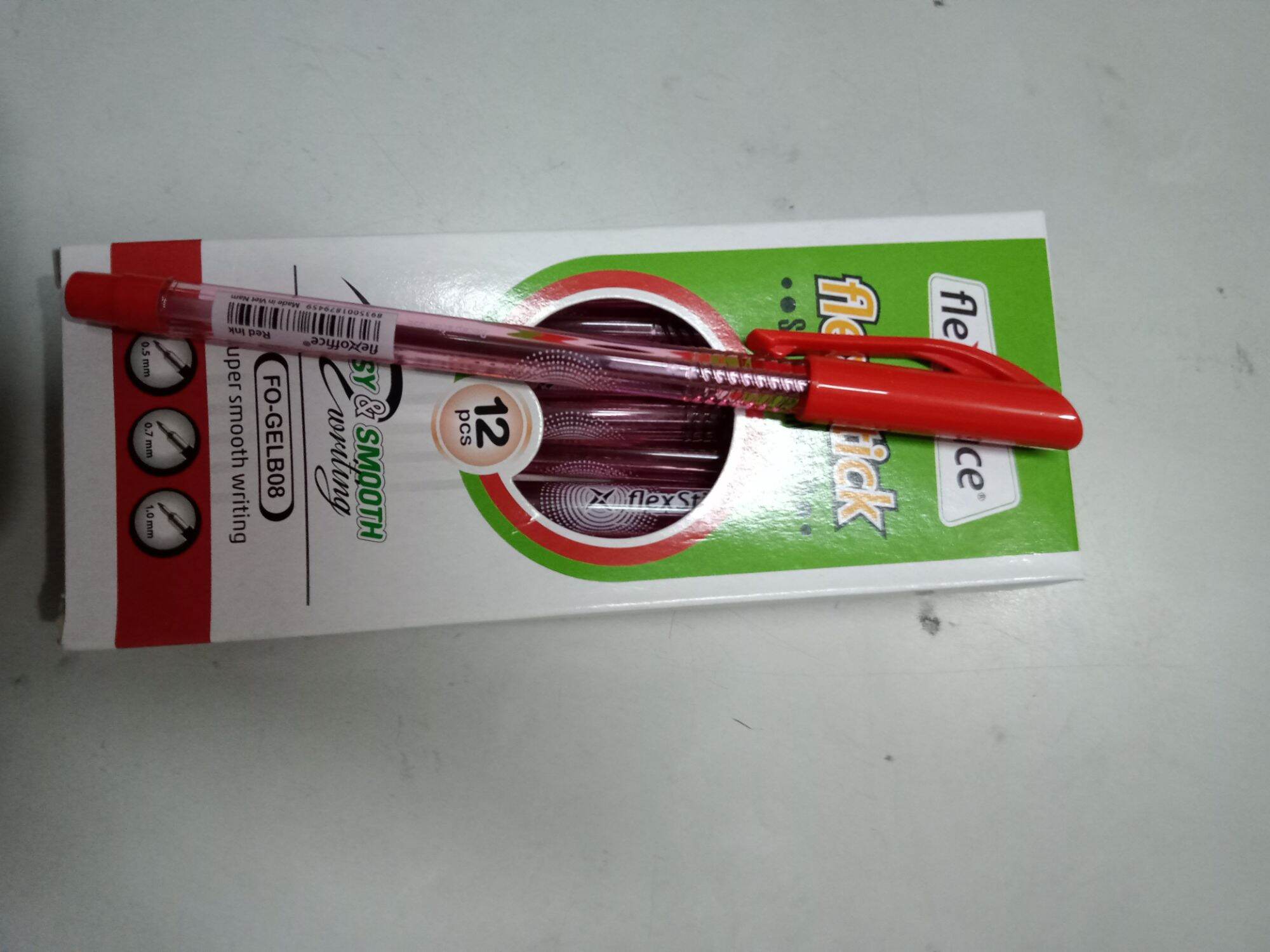 Flex stick ballpen 0.7, RED,BLACK, BLUE | Lazada PH