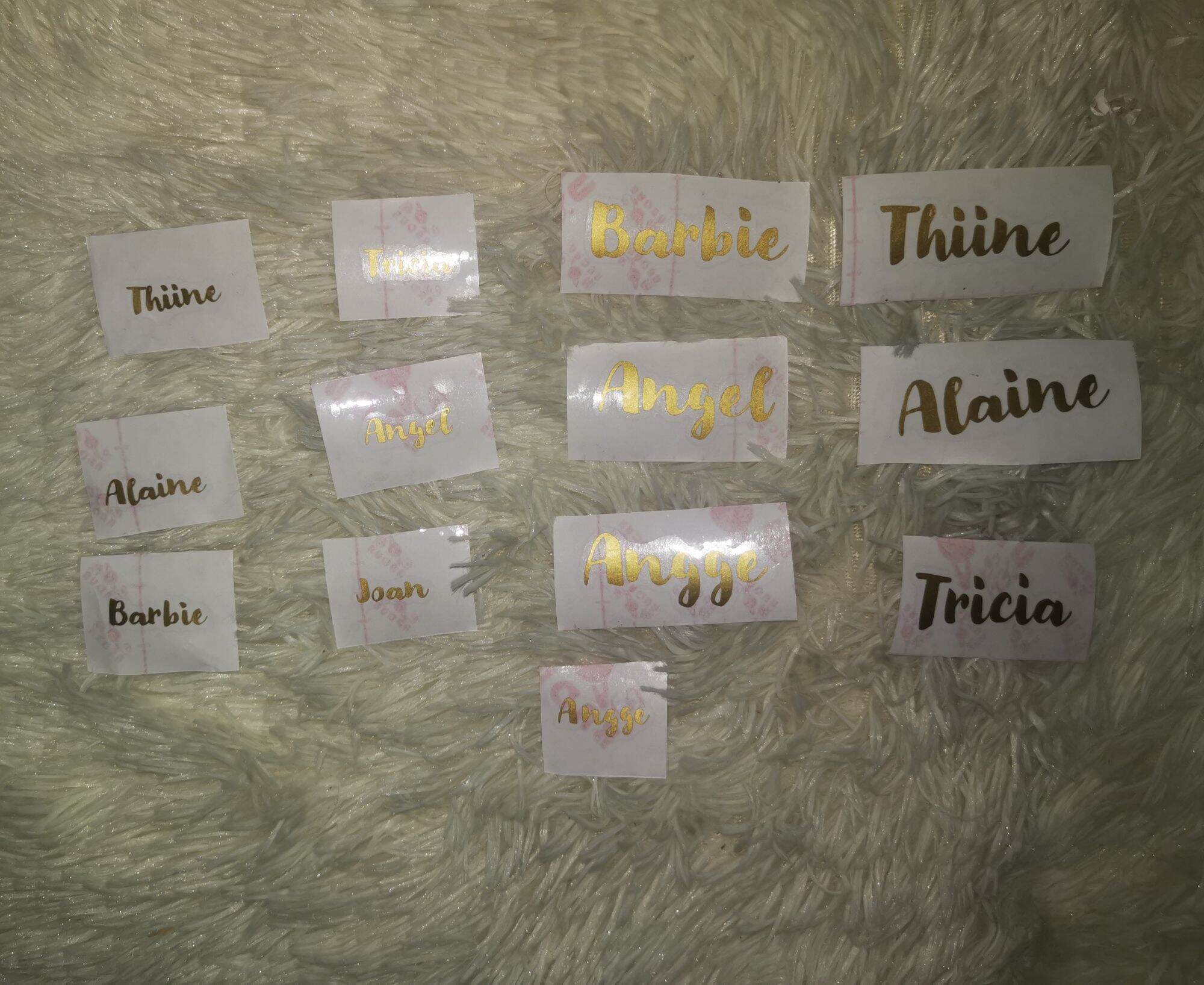 Personalized Name Stickers/ Back to School vynil Sticker Labels ...
