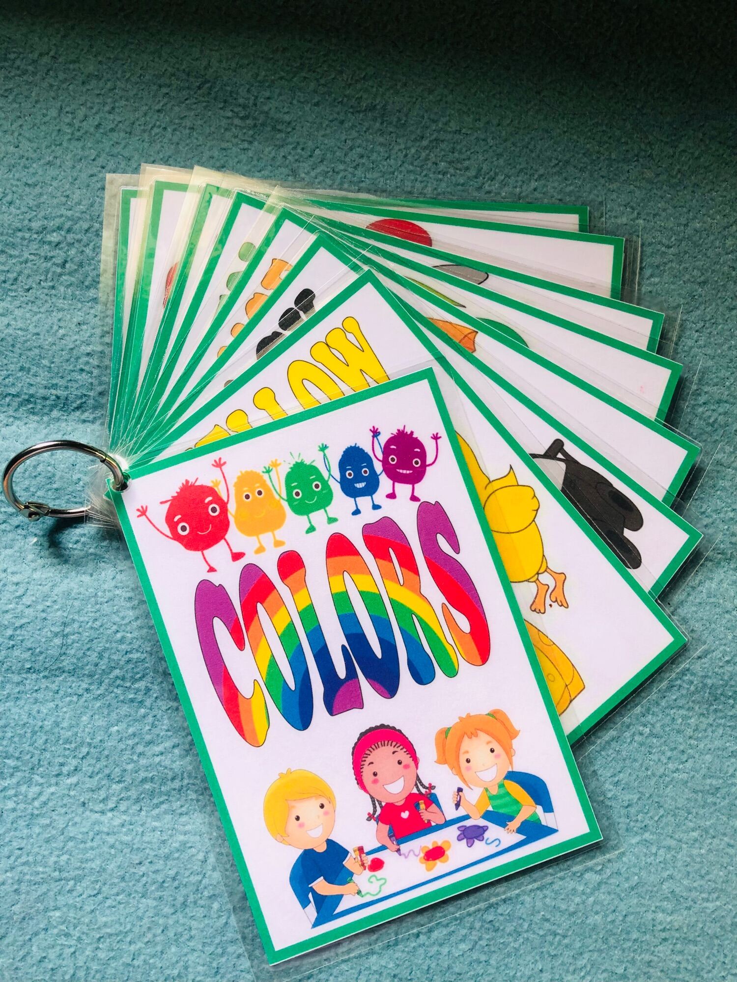 Colors Flashcard laminated | Lazada PH