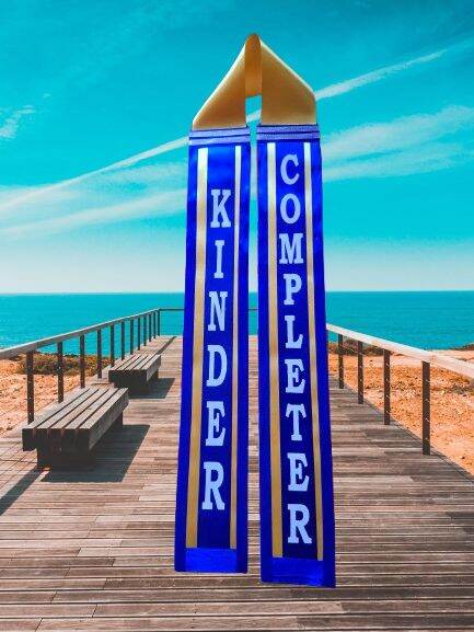 COMPLETER SASH/ SABLAY FOR GRADUATION OR MOVING UP WRAP AROUND 1 PIECE ...