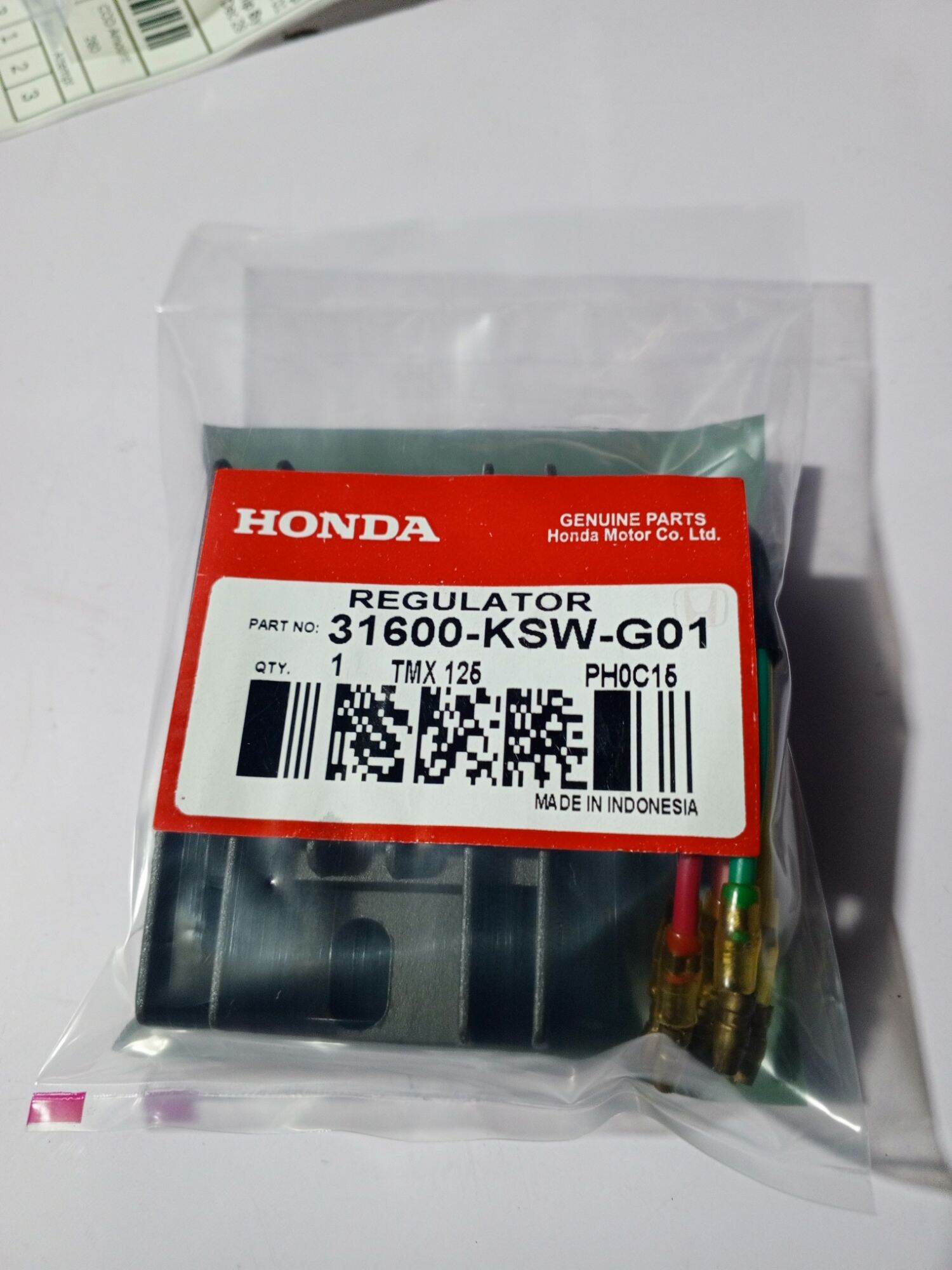 {KZ} Honda Genuine REGULATOR Assy for TMX ALPHA (Made in Indonesia ...