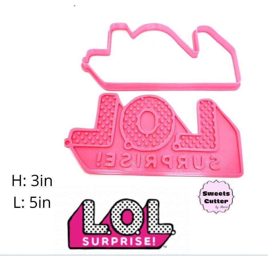 LOL Surprise Logo Fondant or Cookie Cutter | Lazada PH