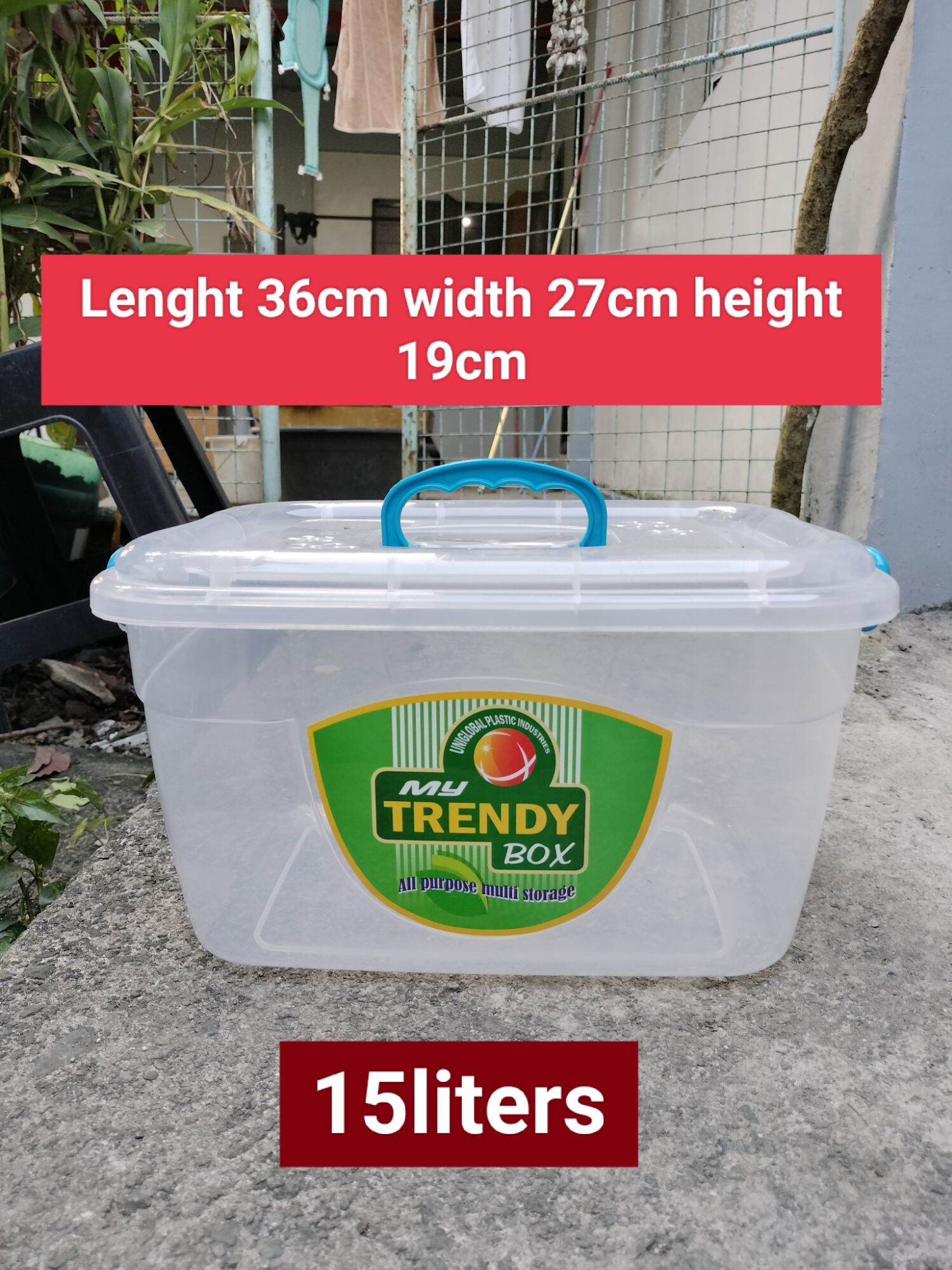 Trendy box 15liters | Lazada PH