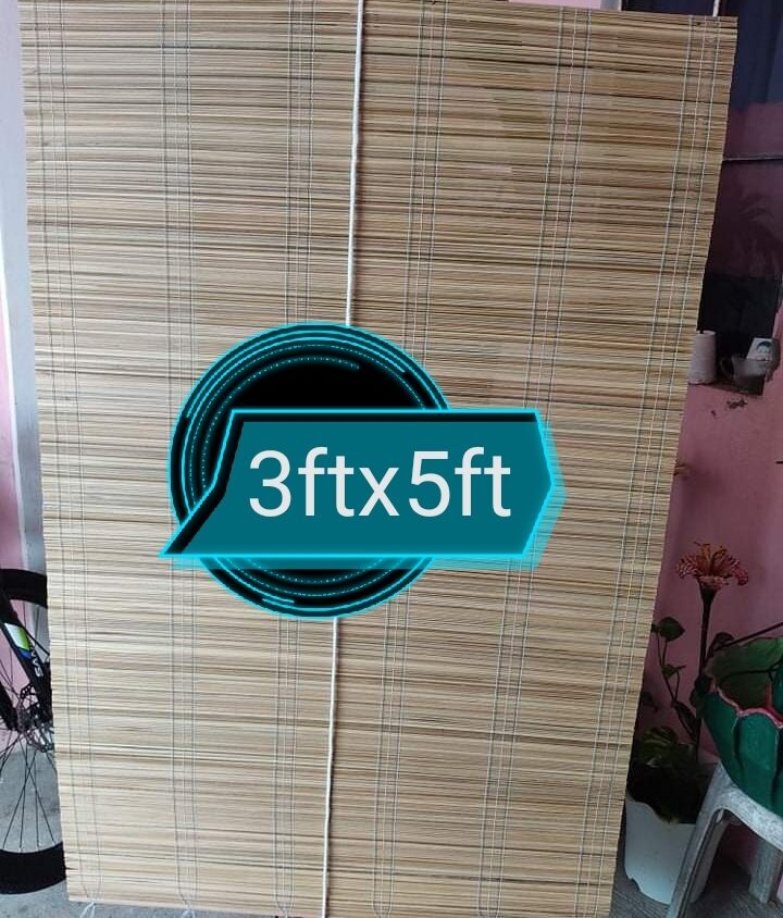 Native Buri Blinds/Garden Shades Roll Up (Width x Height) Standard Size ...