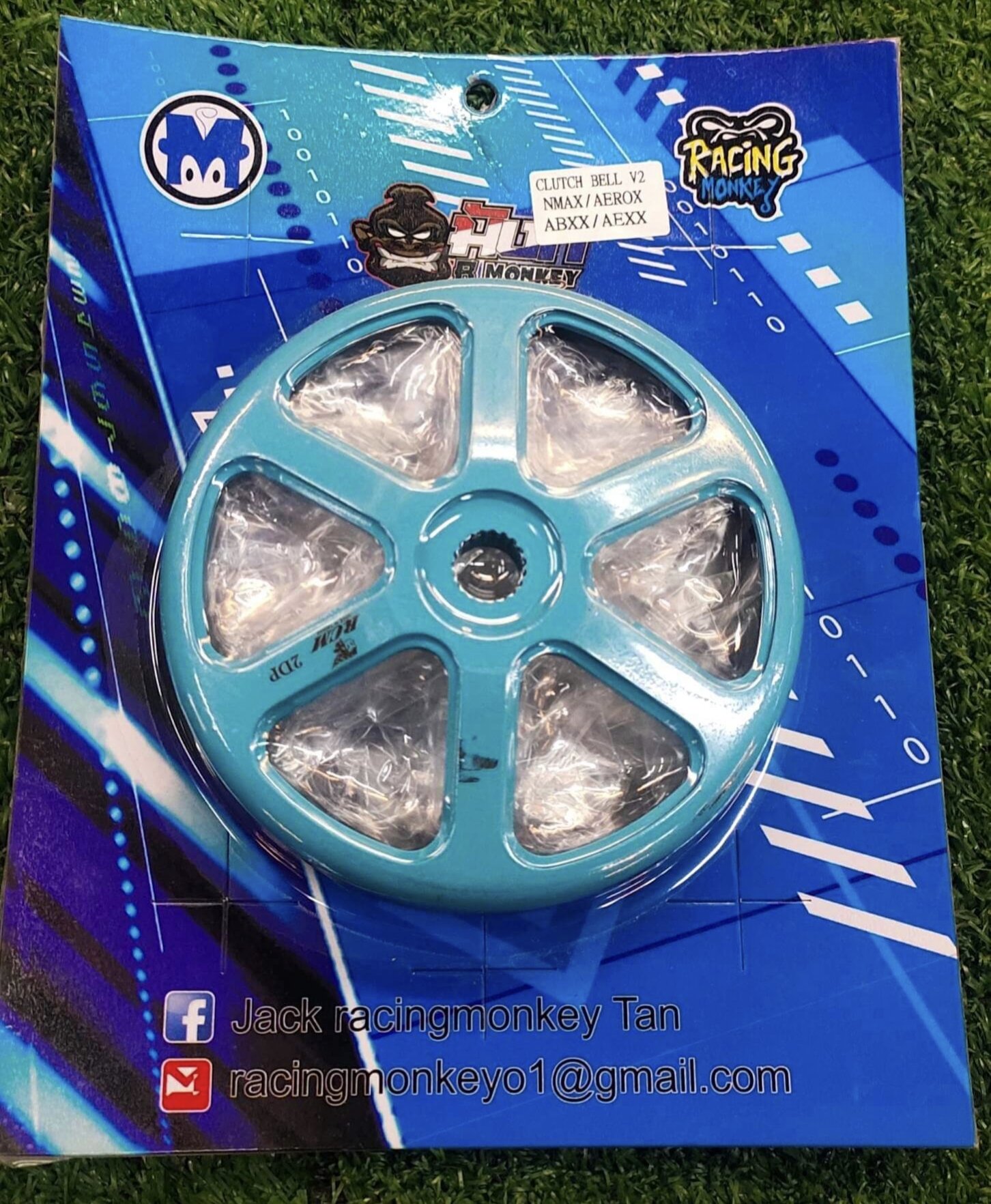 RACING MONKEY CLUTCH BELL V2 AEROX V1 V2/NMAX V1 V2 | Lazada PH