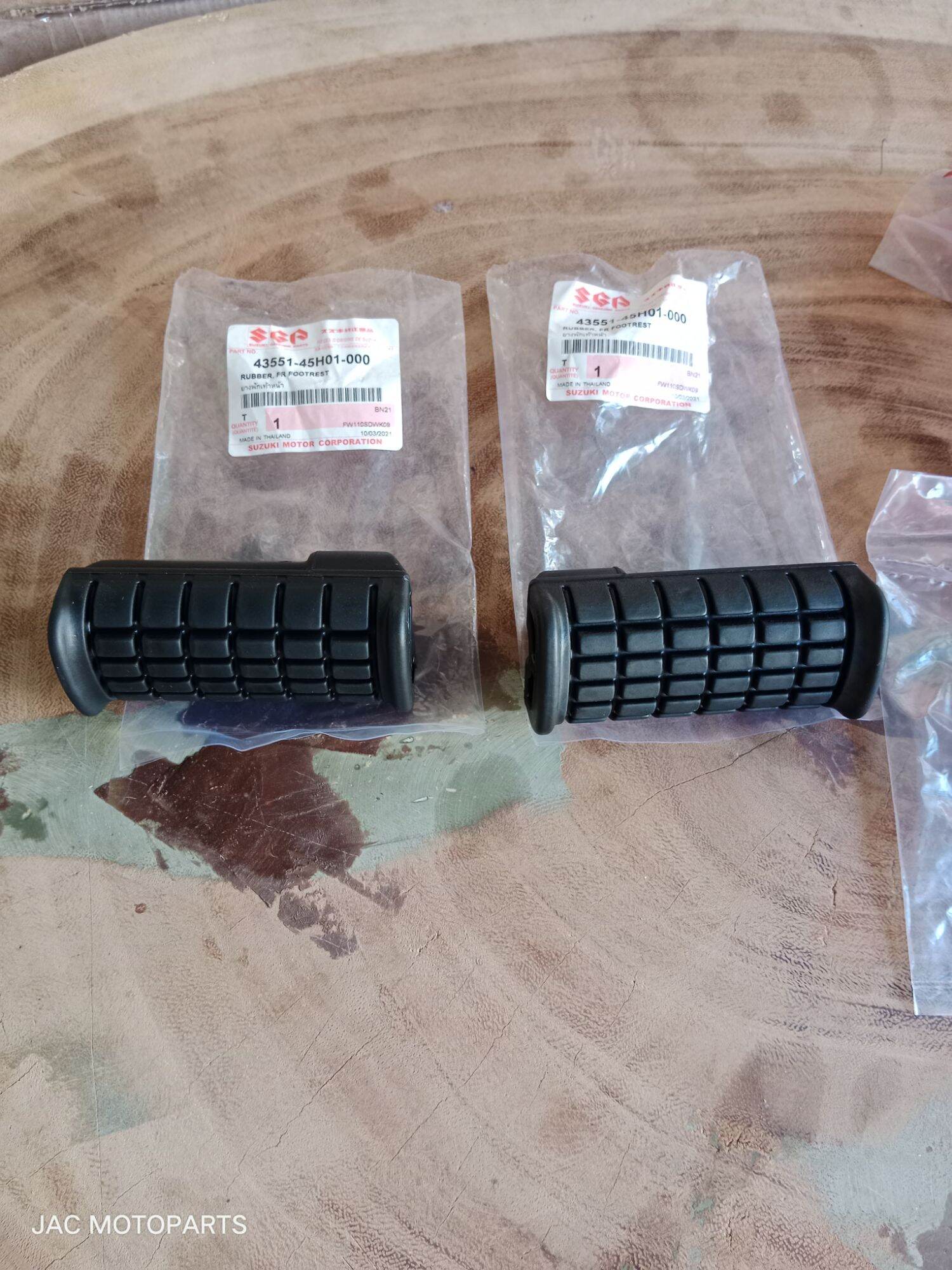 SMASH 115 RUBBER FOOTREST FRONT SET | Lazada PH