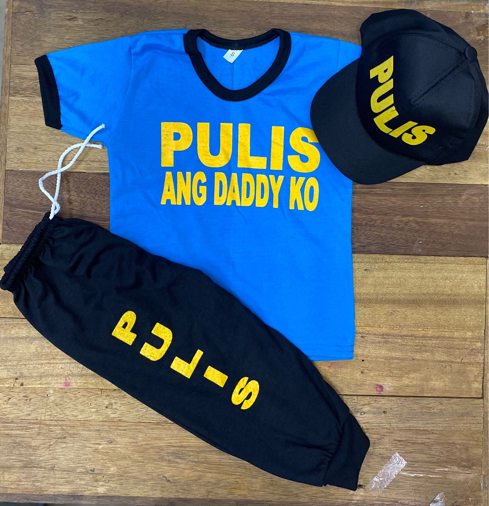 LERRY-J TERNO PULIS with CAP and heatpress name | Lazada PH